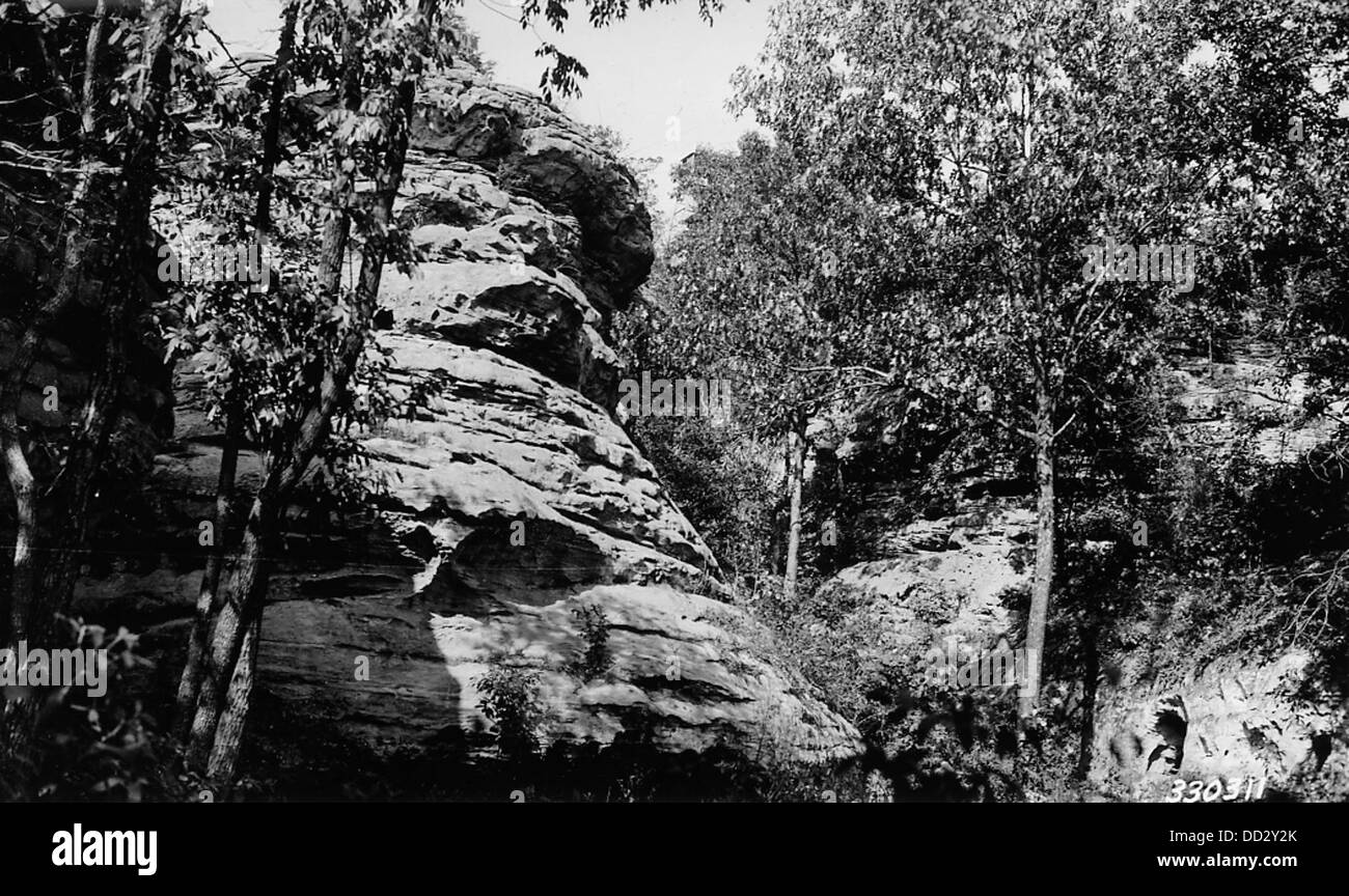 Prominent landforms Black and White Stock Photos & Images - Alamy