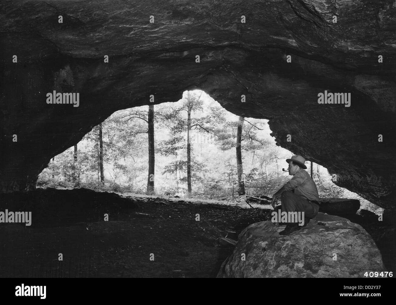 Sand Cave is a natural geological formation, primarily consisting of ...