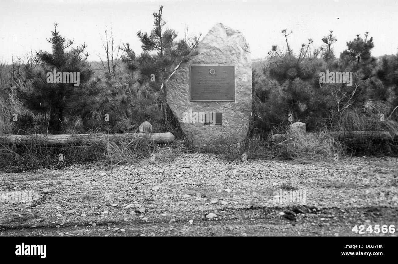 A sign marks the Daughters of the American Revolution (DAR) Cooperative ...
