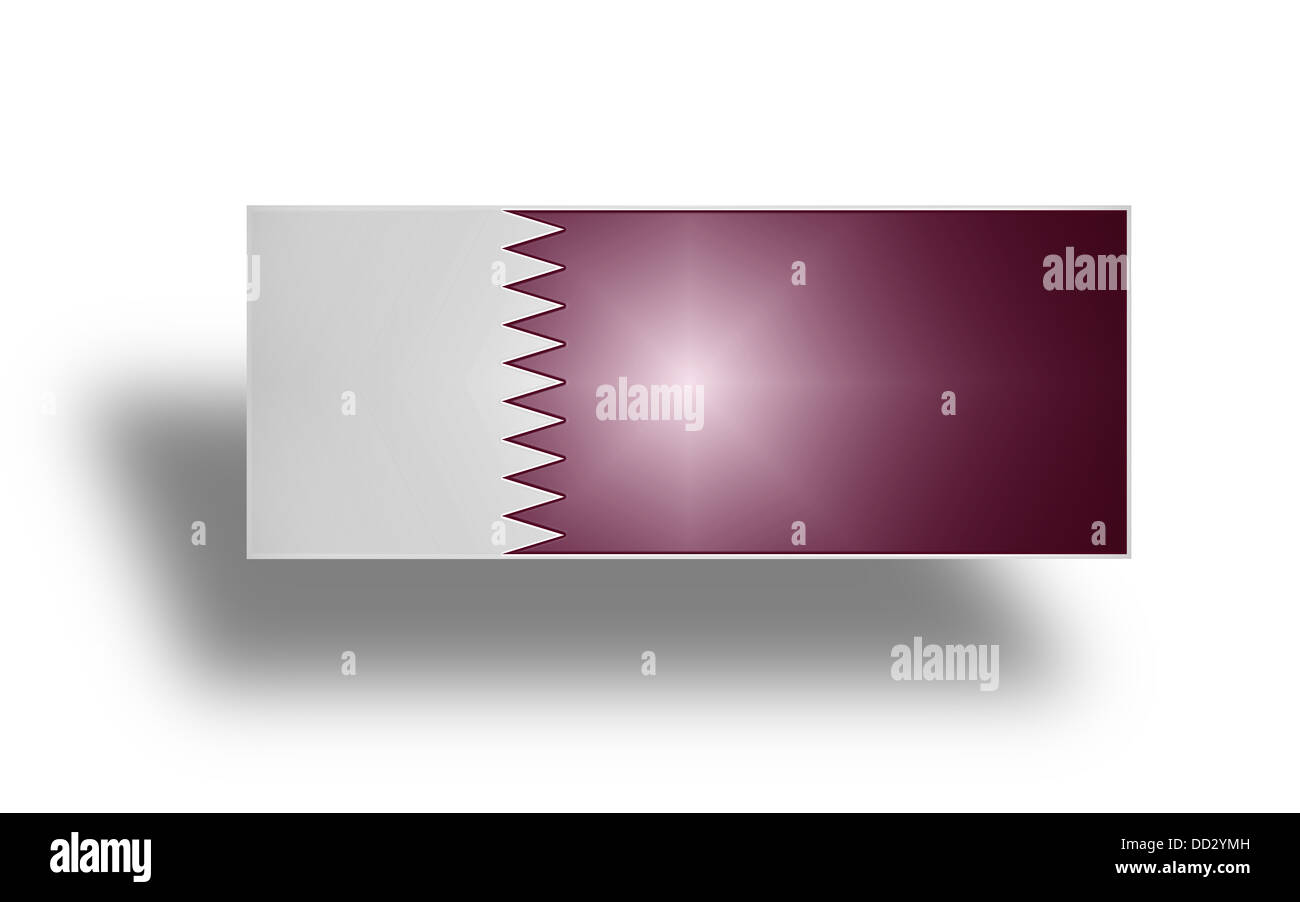 State qatar national flag Cut Out Stock Images & Pictures - Alamy
