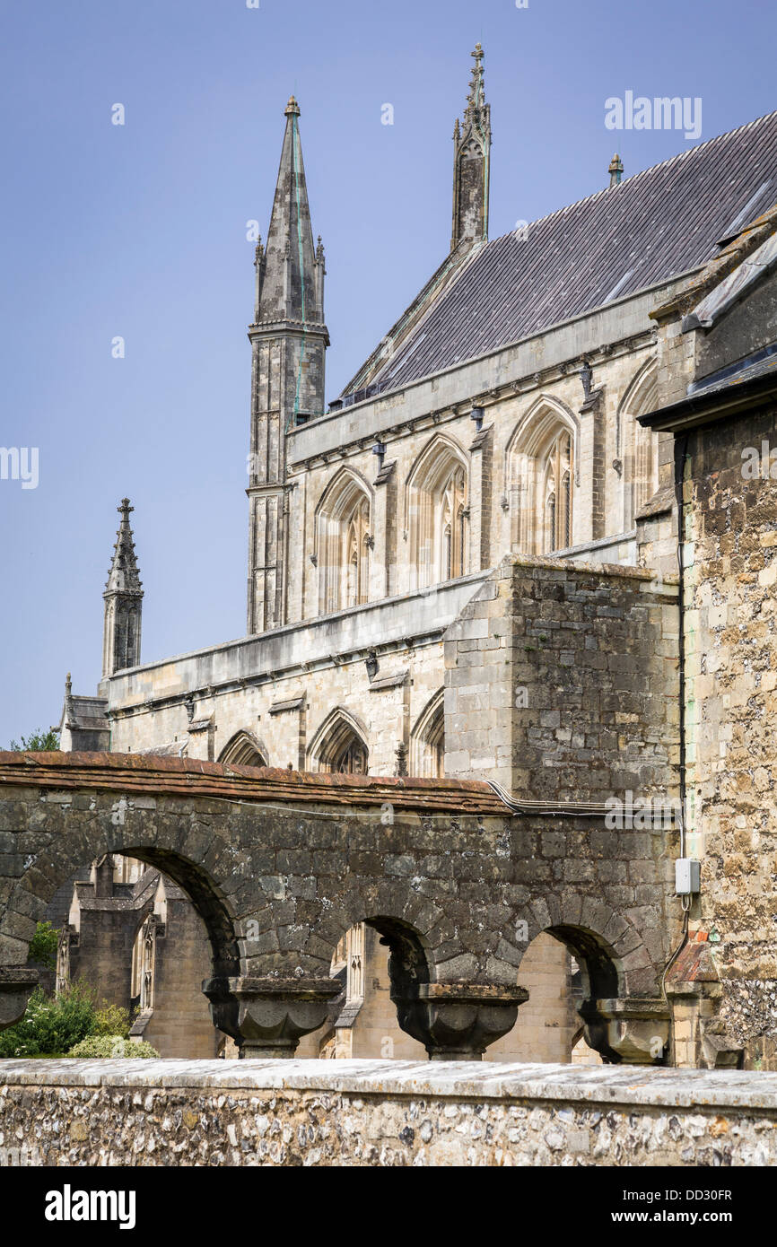 Gothic buildings and landmarks in ancient daylight hi-res stock ...