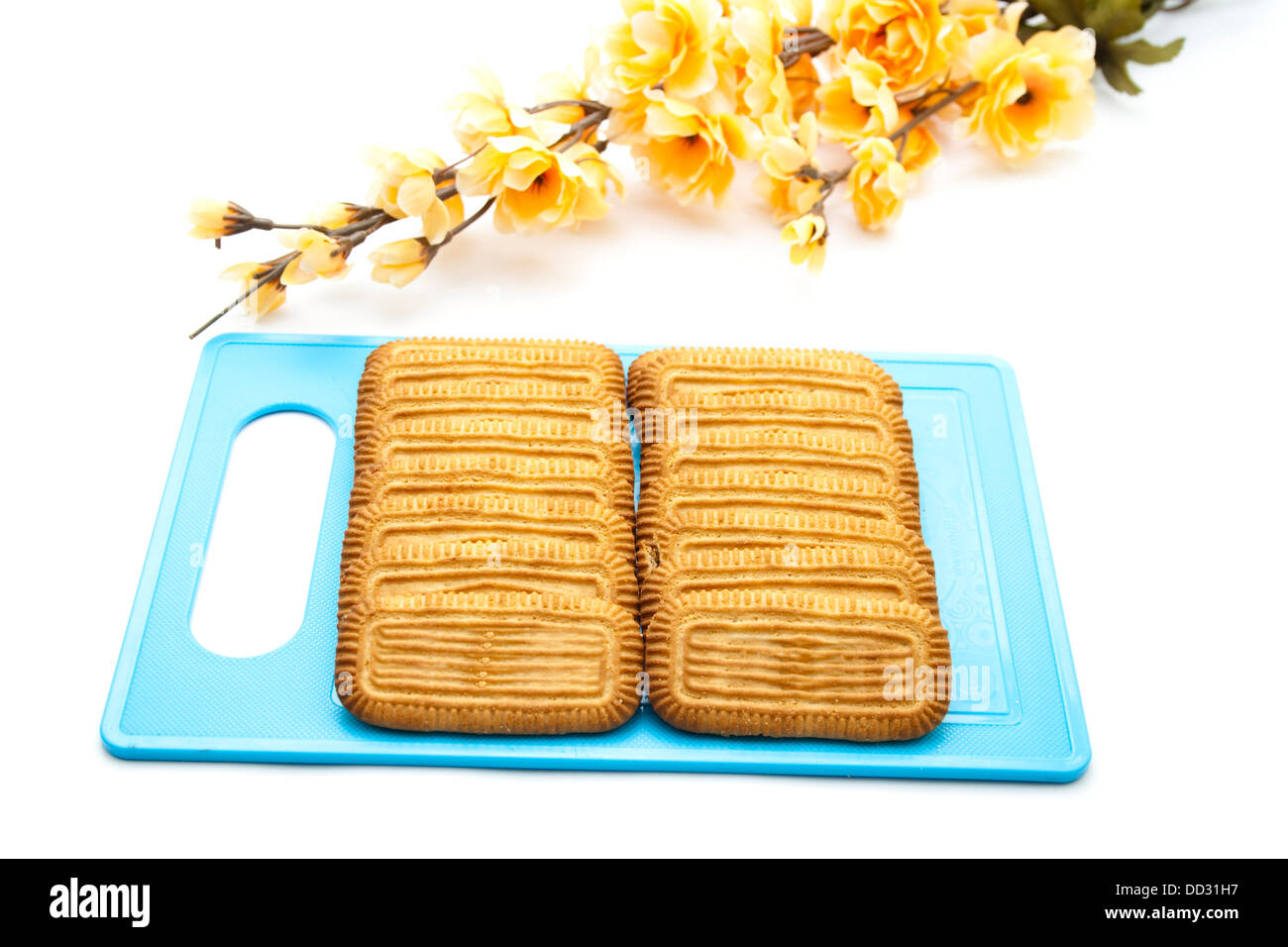 Fresh Baked Biscuits Stock Photo - Alamy