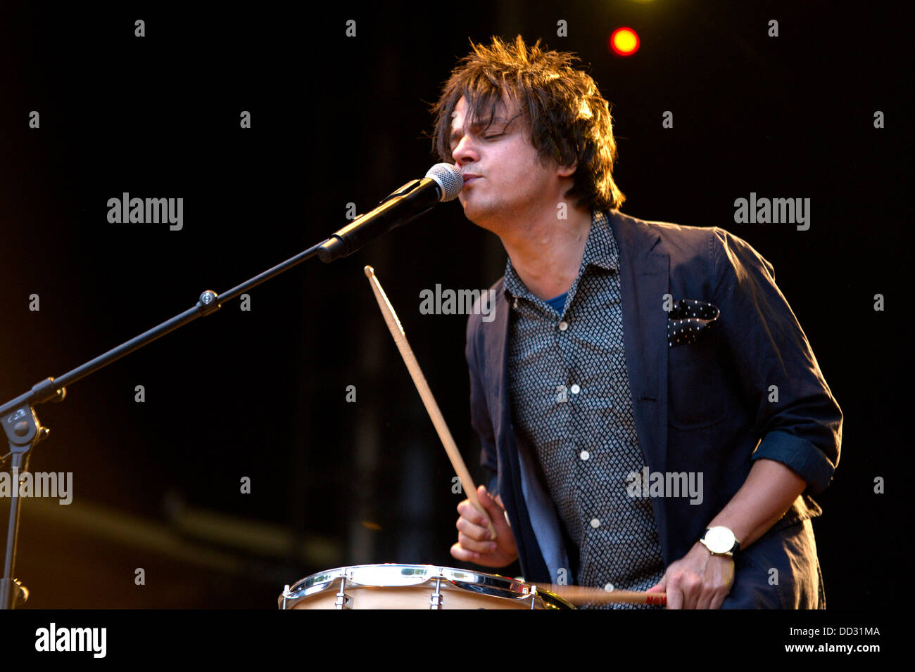 Berlin, Germany. 23rd Aug, 2013. Jamie Cullum performs during the ...