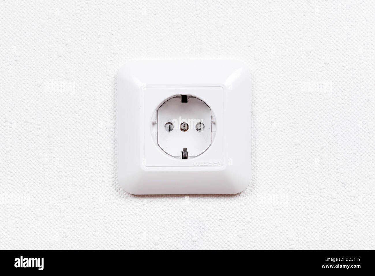 Wall socket, interior Stock Photo - Alamy