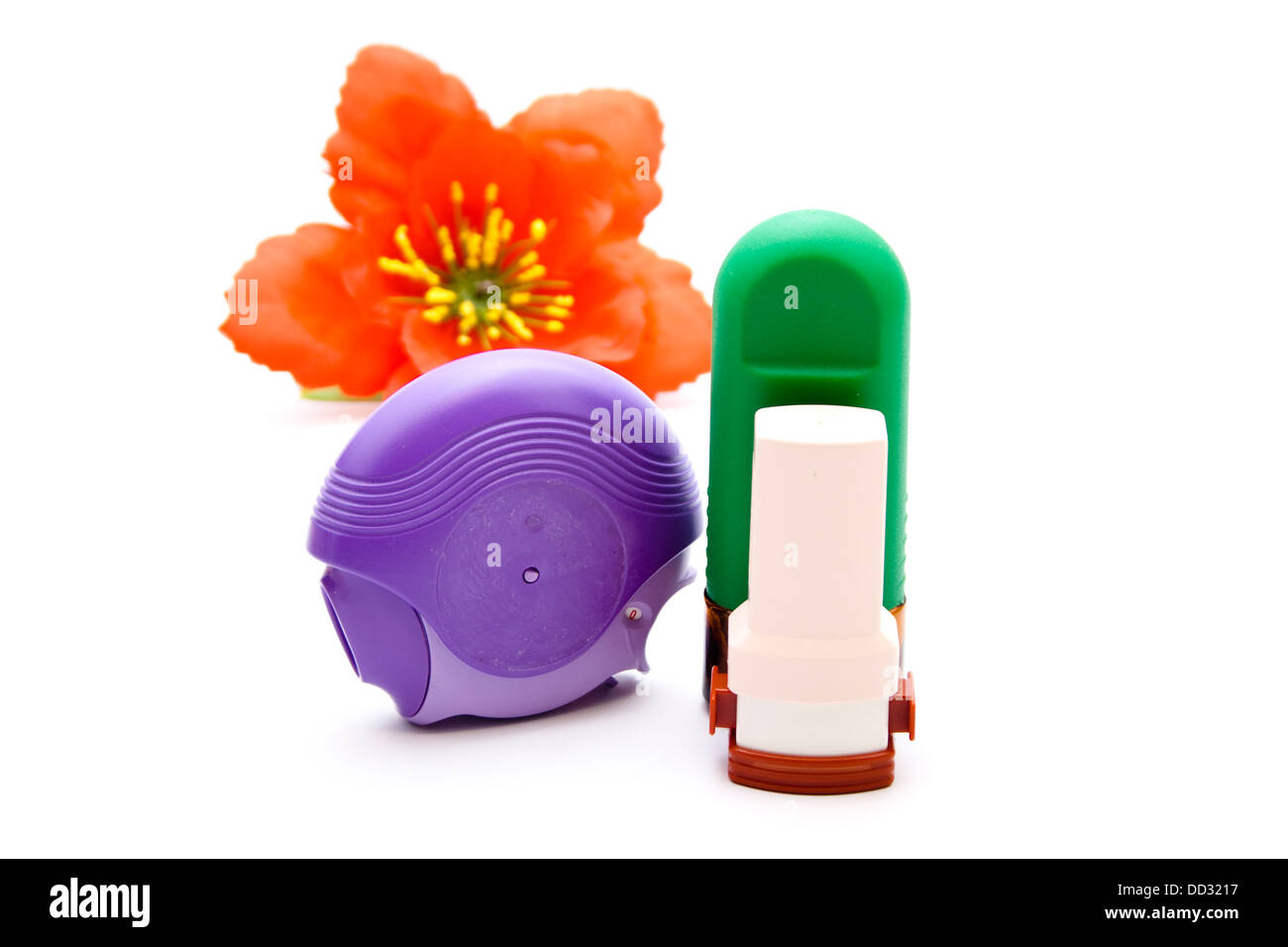 Asthma inhaler nasal spray hi-res stock photography and images - Alamy