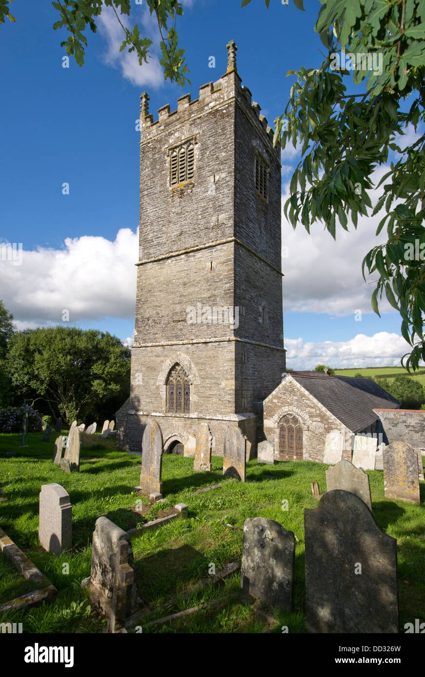 Lanteglos Parish Church(St.Wyllow),Cornwall,UK.Built in the 14th ...