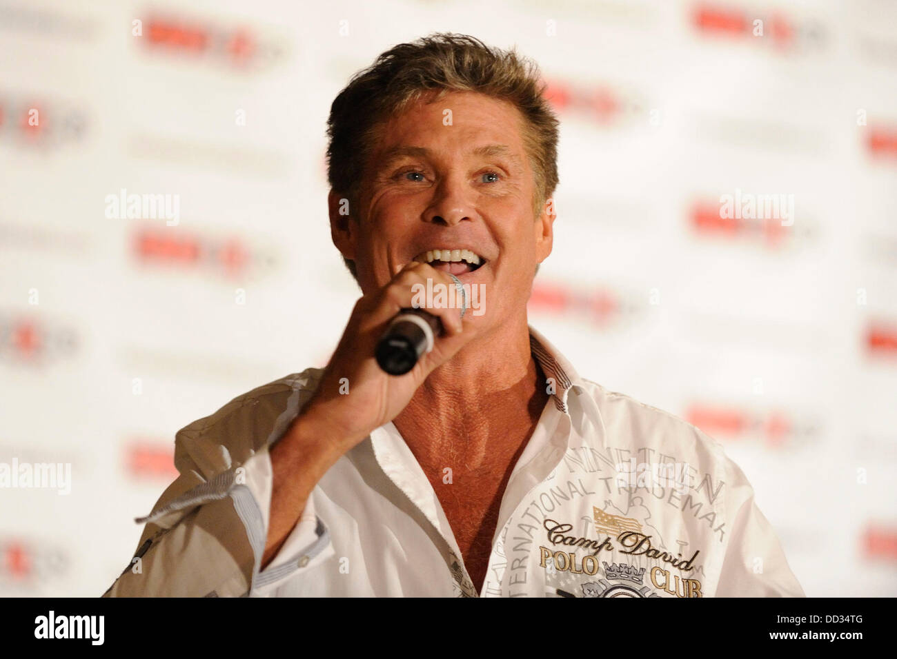 Toronto, Canada. 23rd Aug 2013. David Hasselhoff appearance at the 2013 ...
