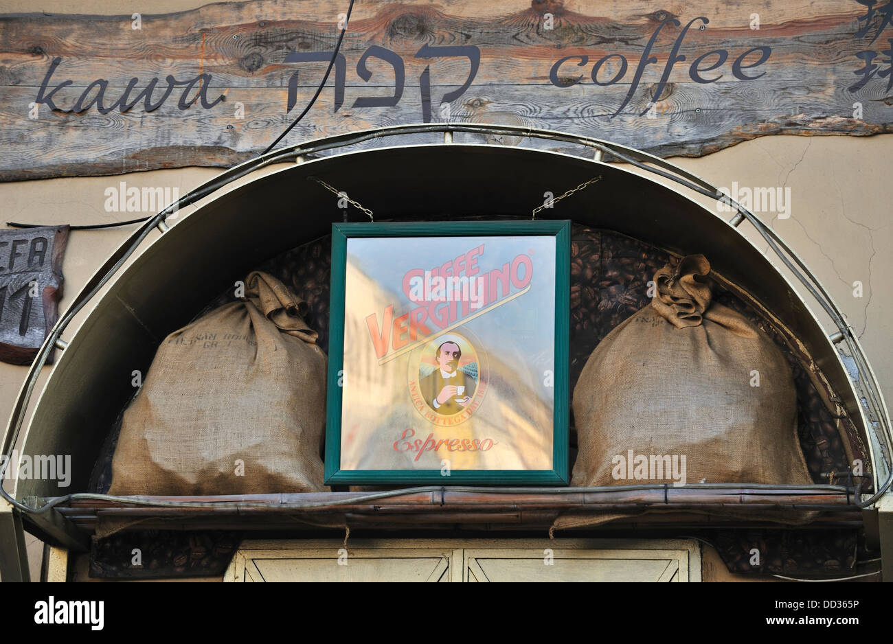 Krakow restaurant sign hi-res stock photography and images - Alamy