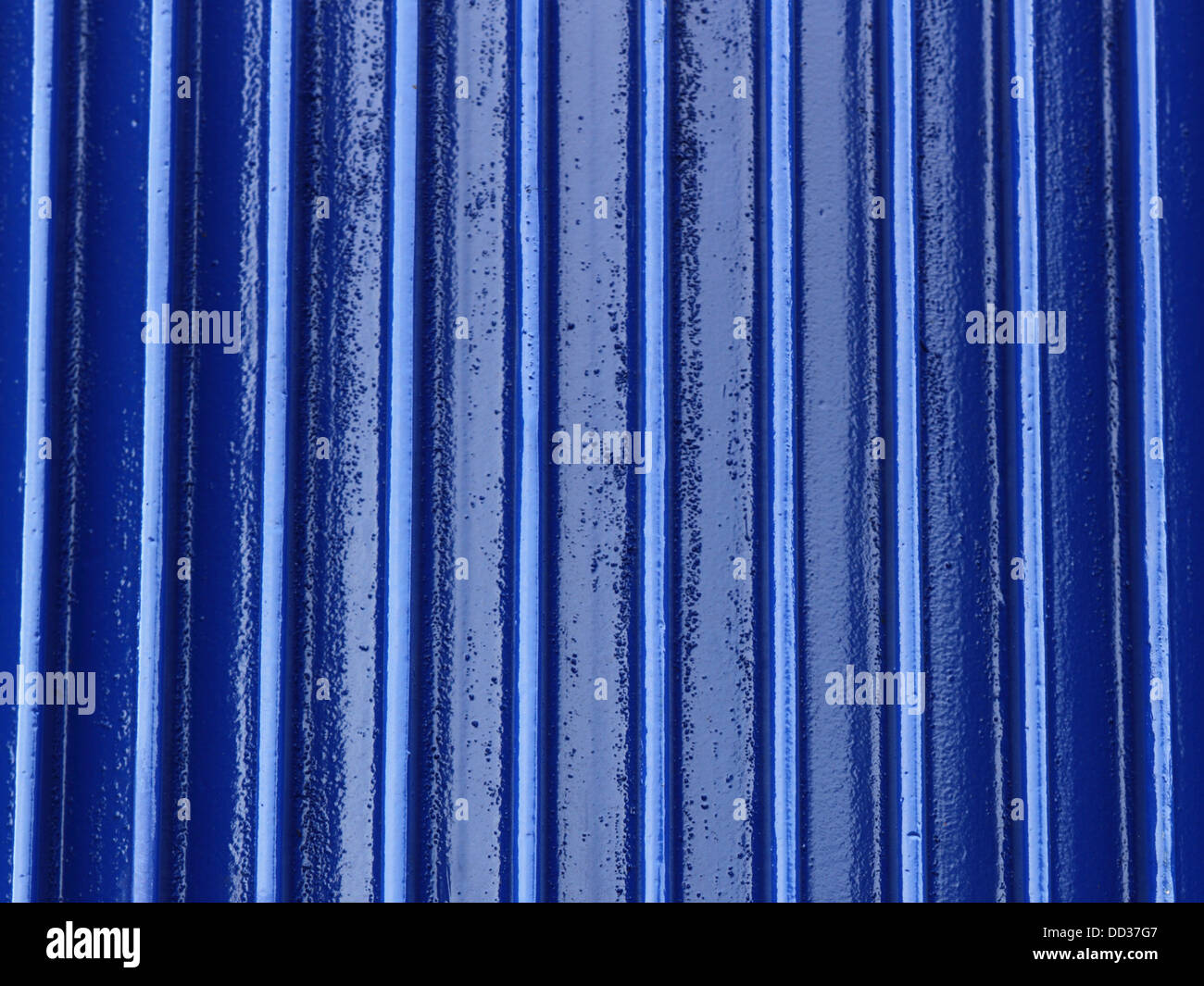 Blue metal wall texture or industrial background Stock Photo - Alamy