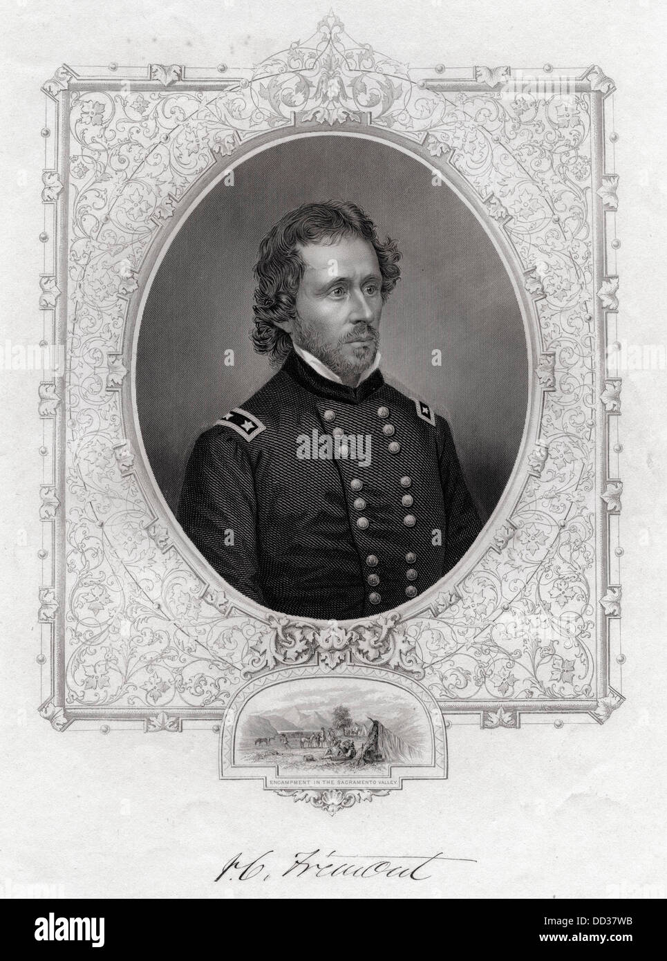 John C. Fremont, 1863 Stock Photo - Alamy