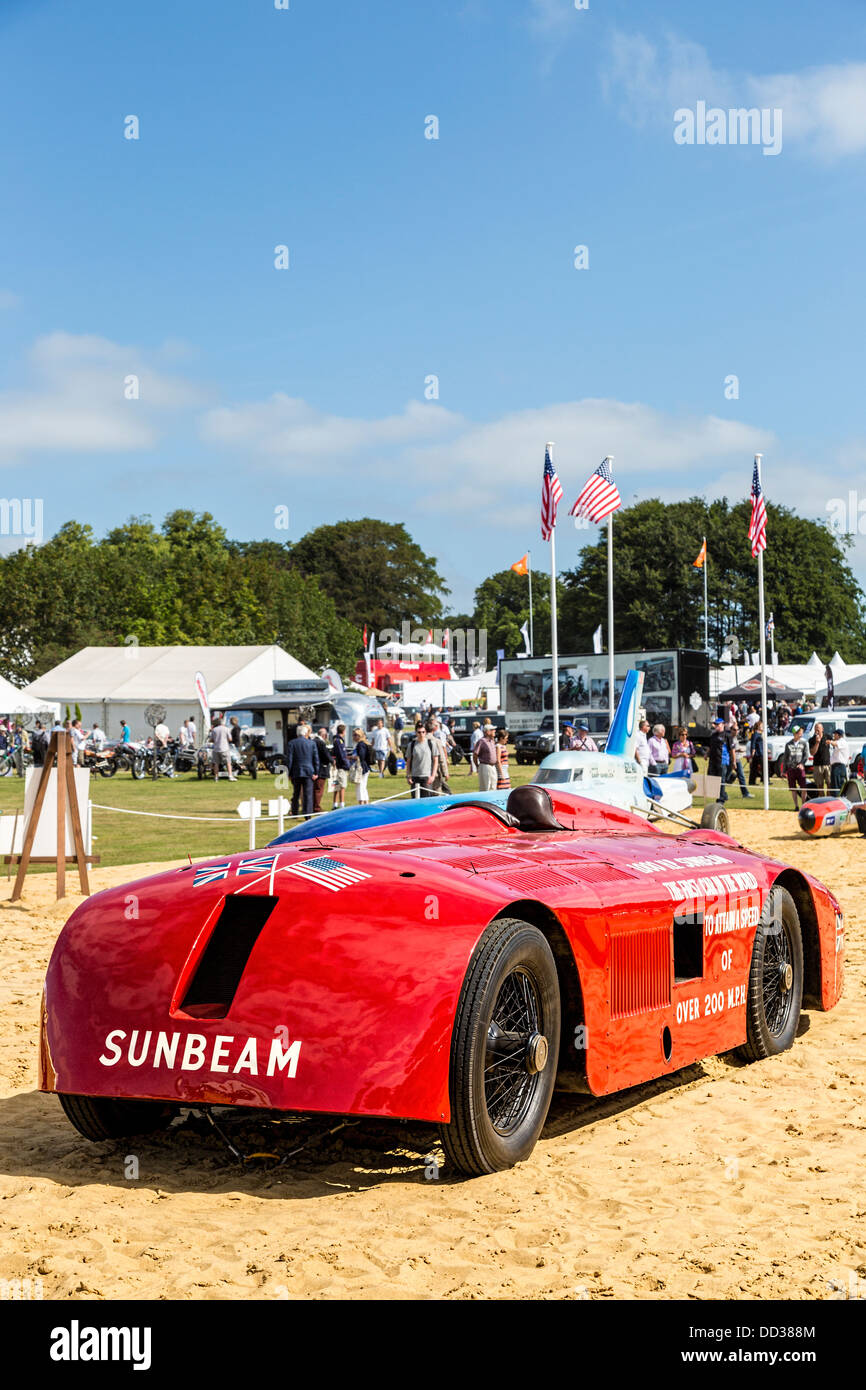 1926 Sunbeam 1000HP in the Land Speed Legends display at the 2013 ...