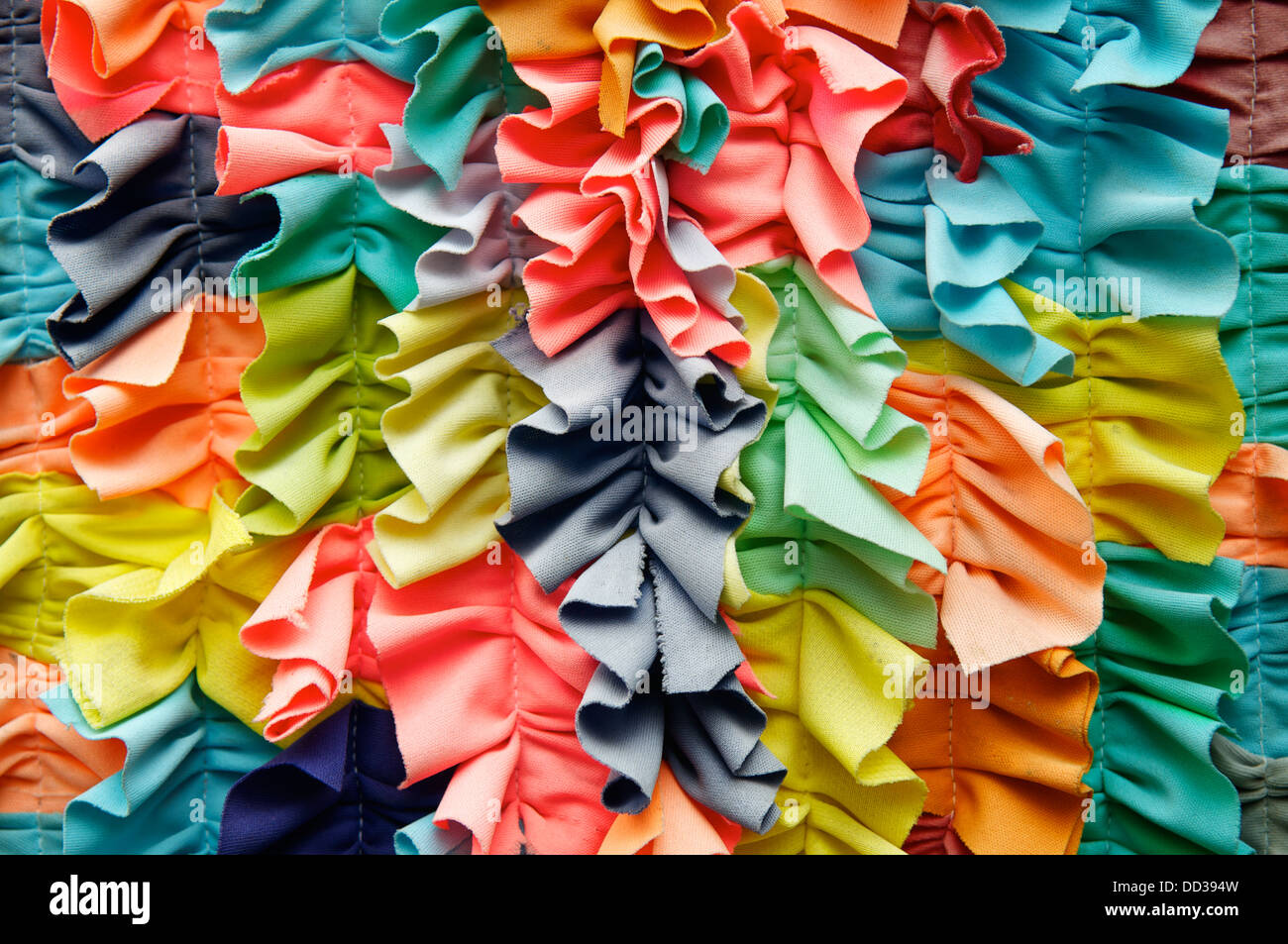 Ruffles fabric hi-res stock photography and images - Alamy