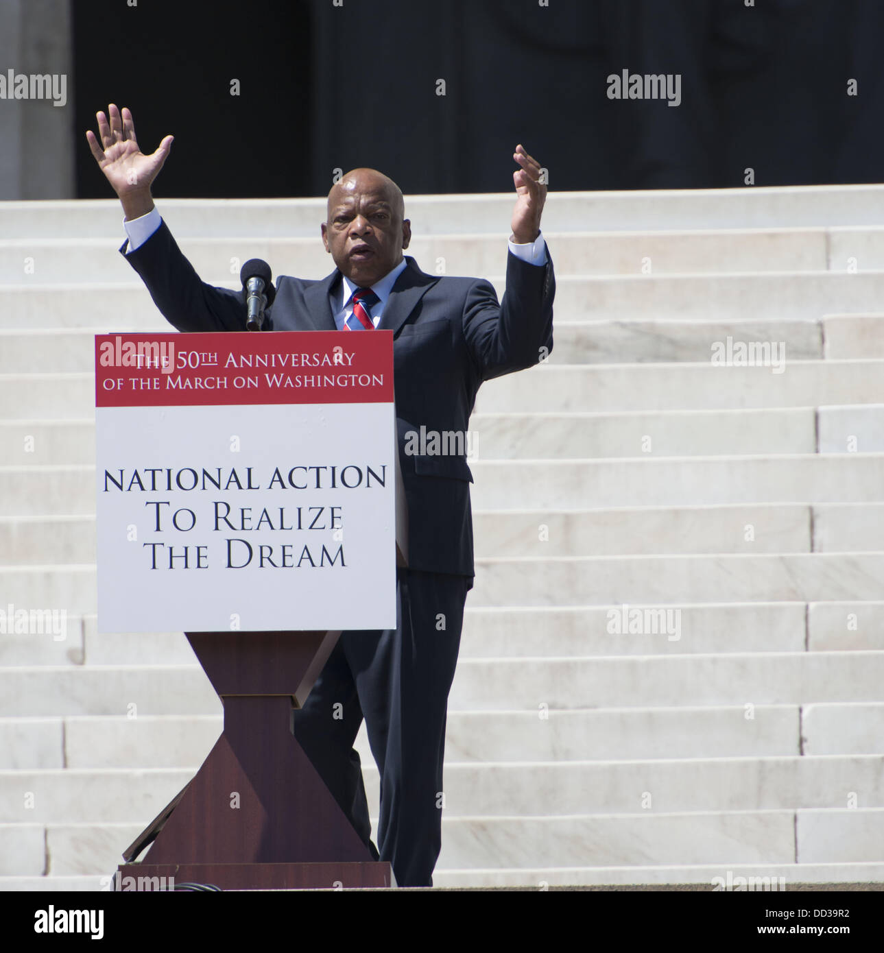 Congressman john lewis speaking hi-res stock photography and images - Alamy
