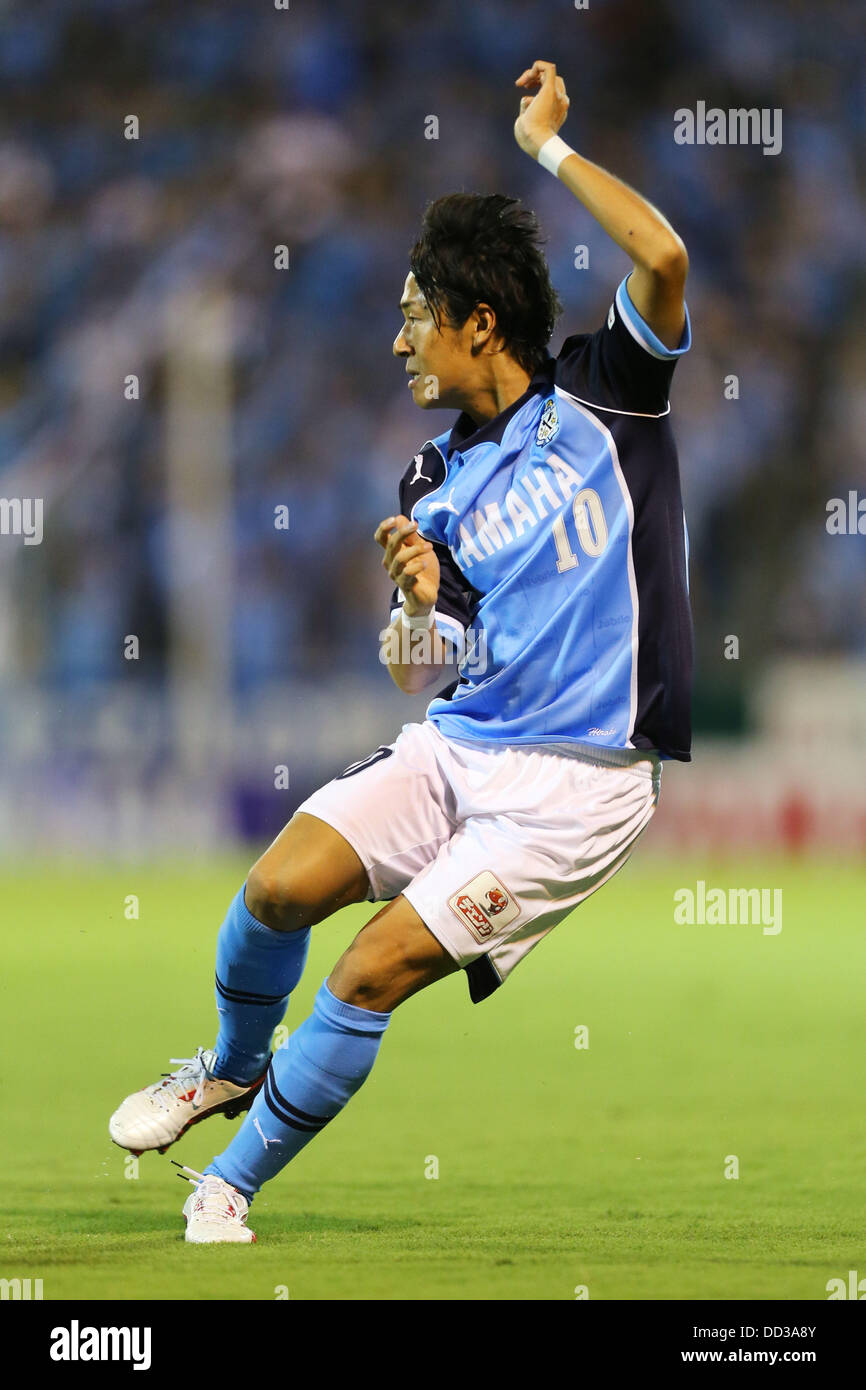 Hiroki Yamada (Jubilo), August 24, 2013 - Football / Soccer : 2013 J ...