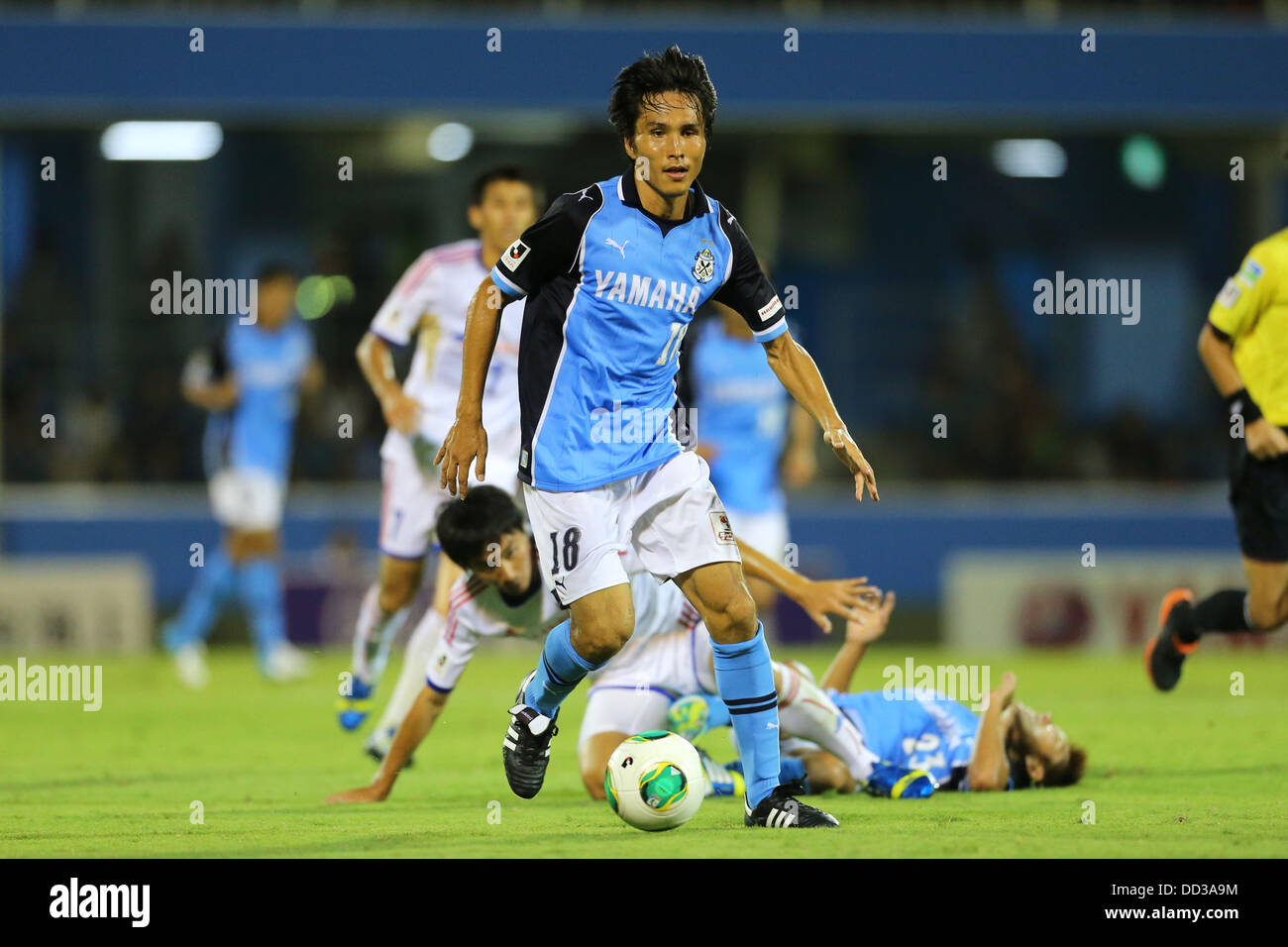 Ryoichi Maeda (Jubilo), August 24, 2013 - Football / Soccer : 2013 J ...