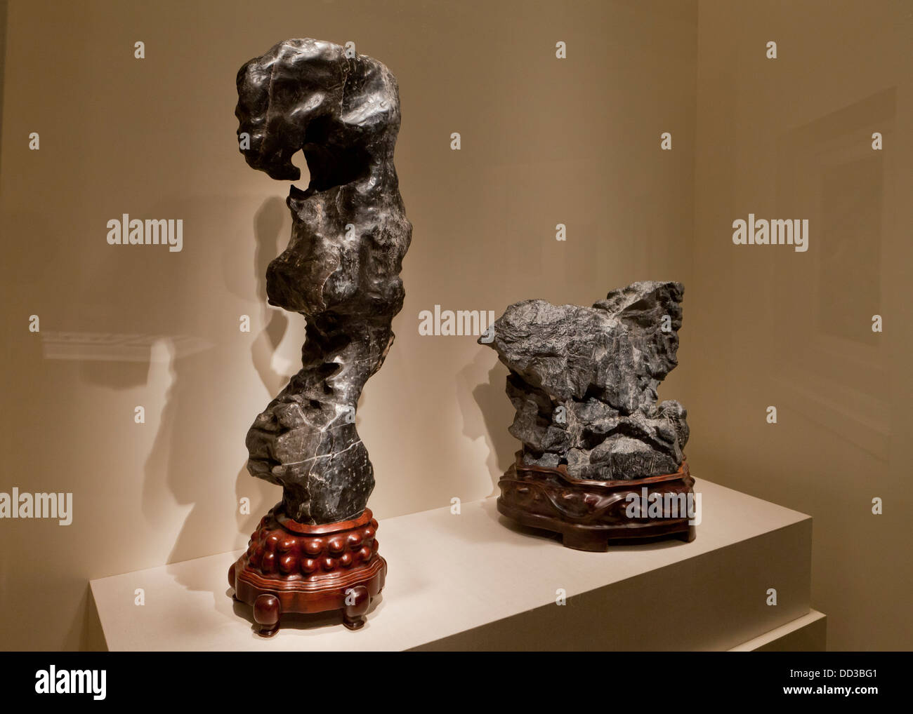 Scholar's Rocks - China, 17th century Stock Photo - Alamy