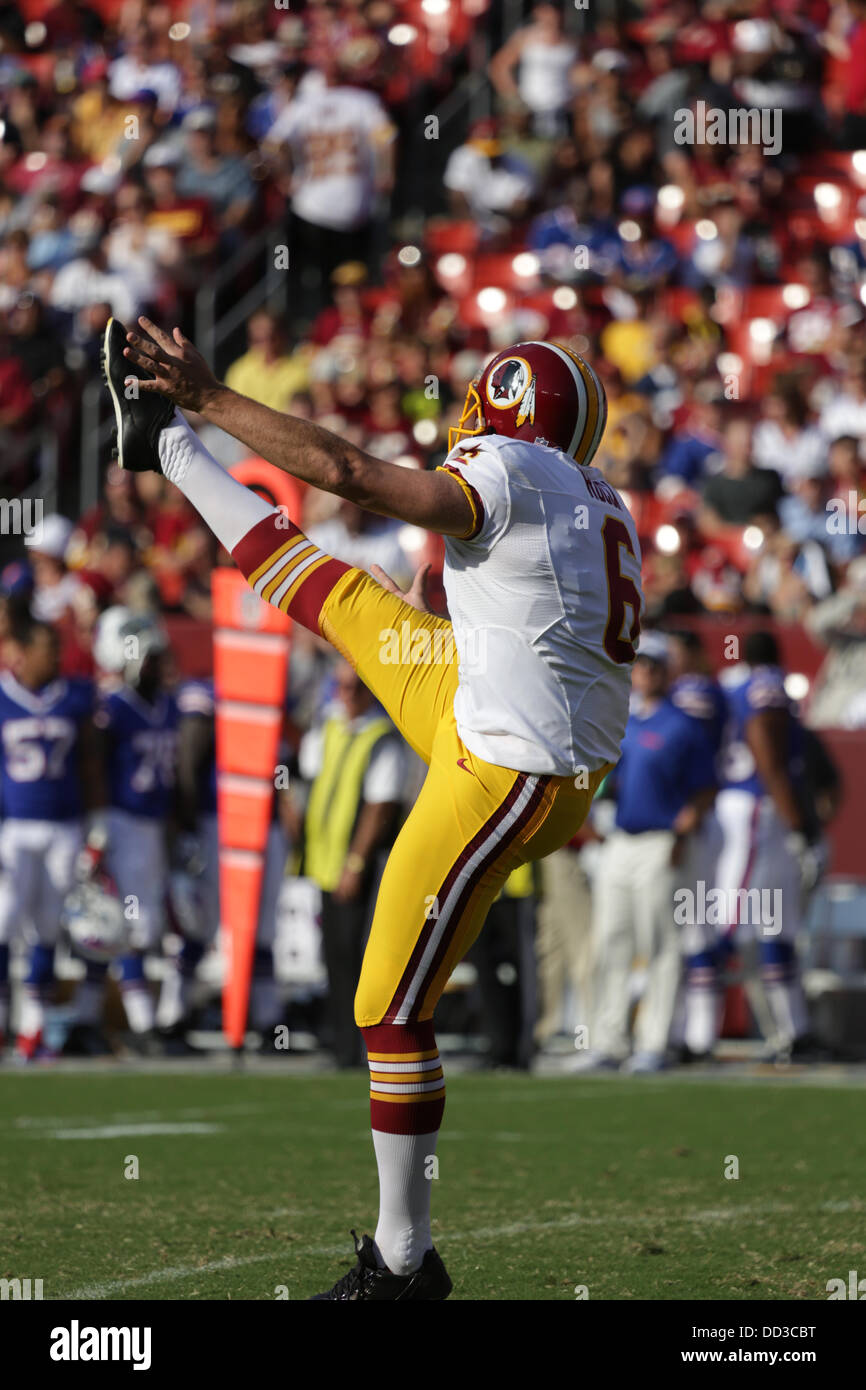 Saturday August 24th, 2013, Washington Redskins hosts the Buffalo Bills ...