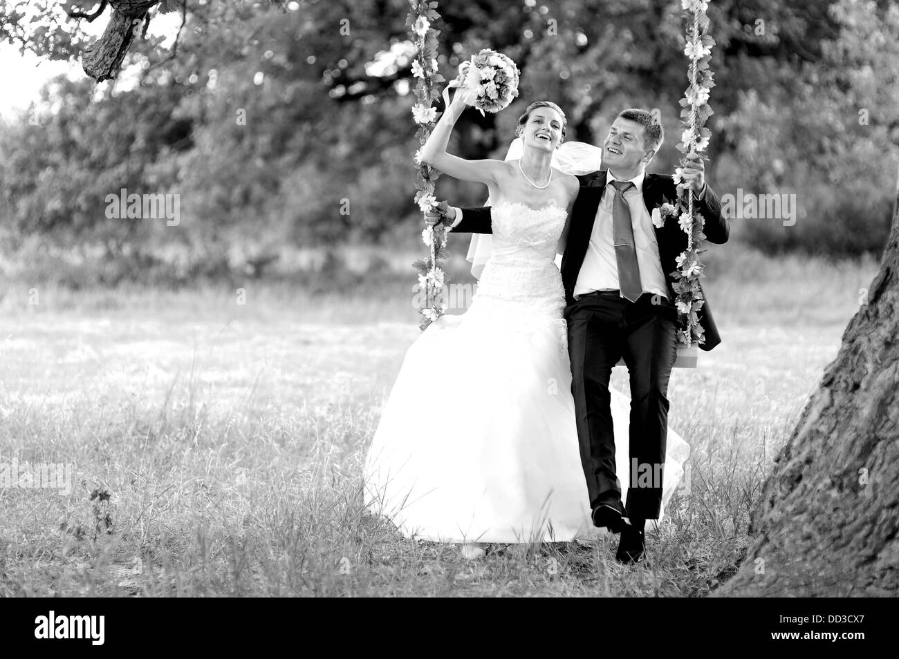 groom and bride Stock Photo - Alamy