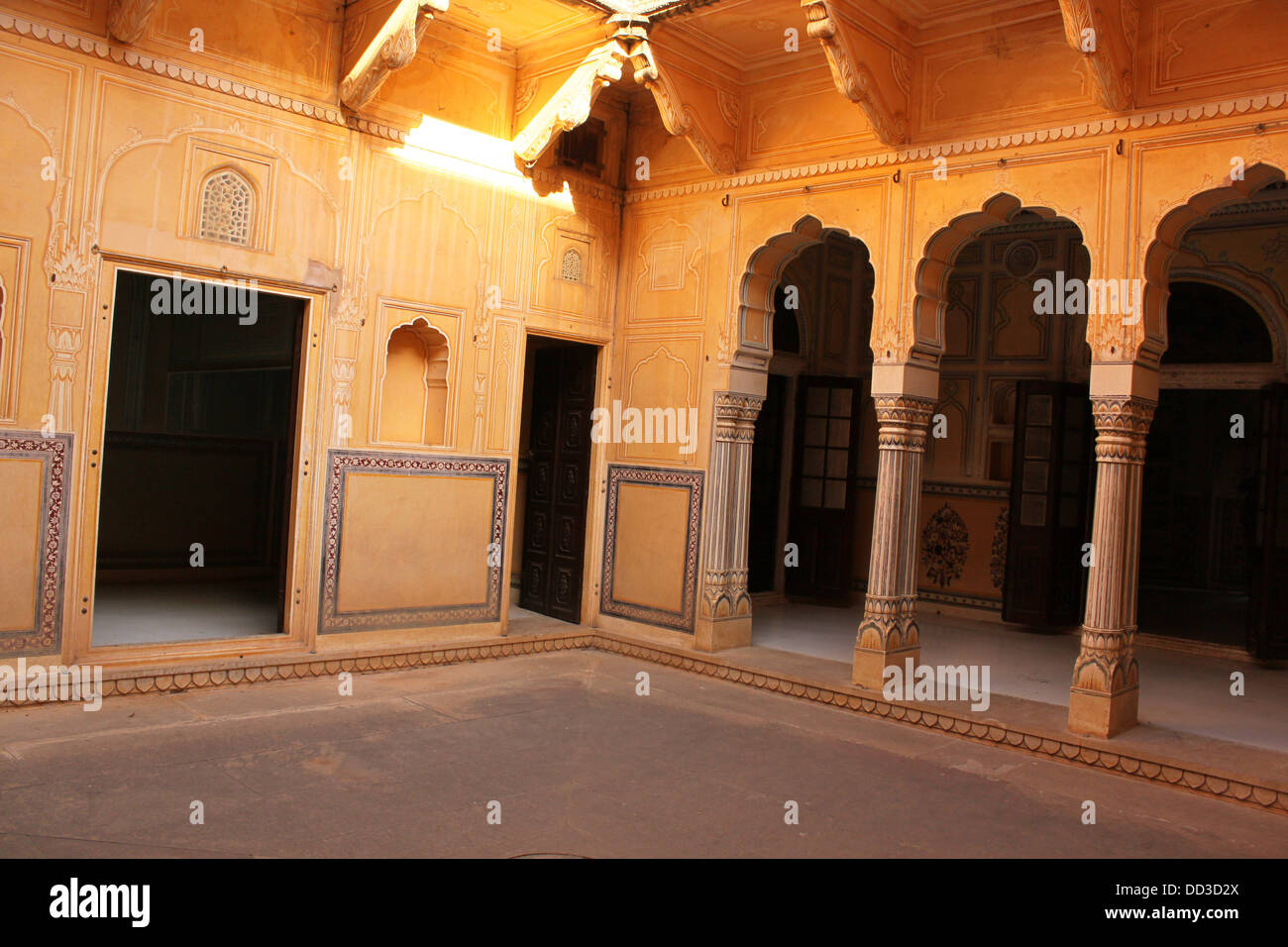 Jaipur city palace interior hi-res stock photography and images - Alamy