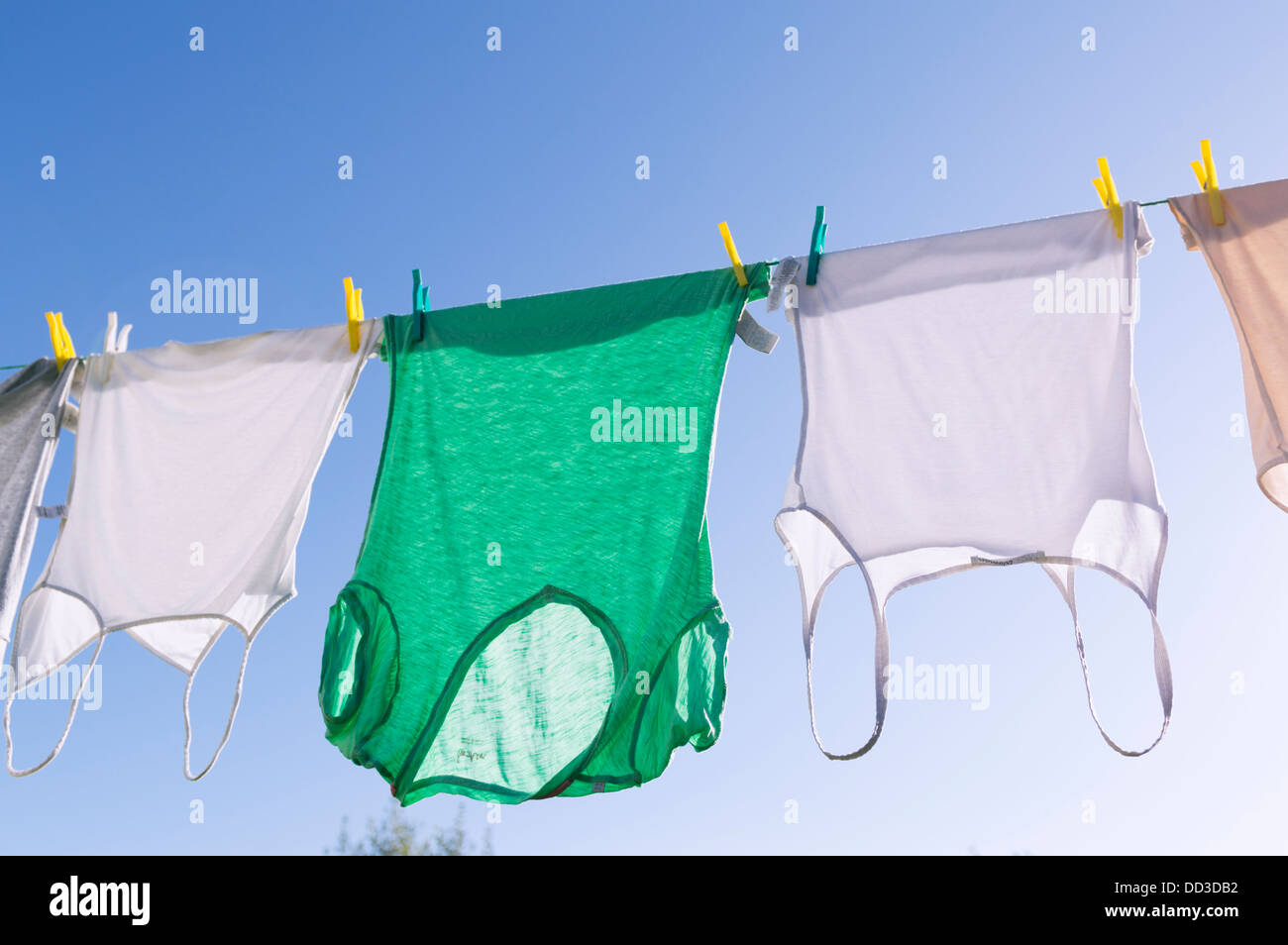 Drying line hi-res stock photography and images - Alamy