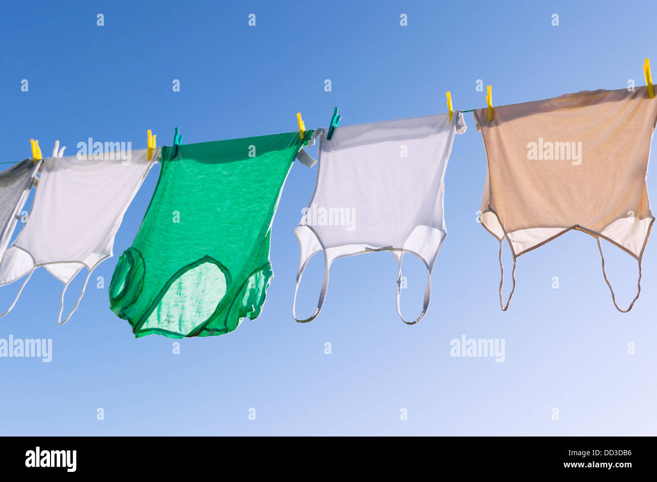 Drying line hi-res stock photography and images - Alamy
