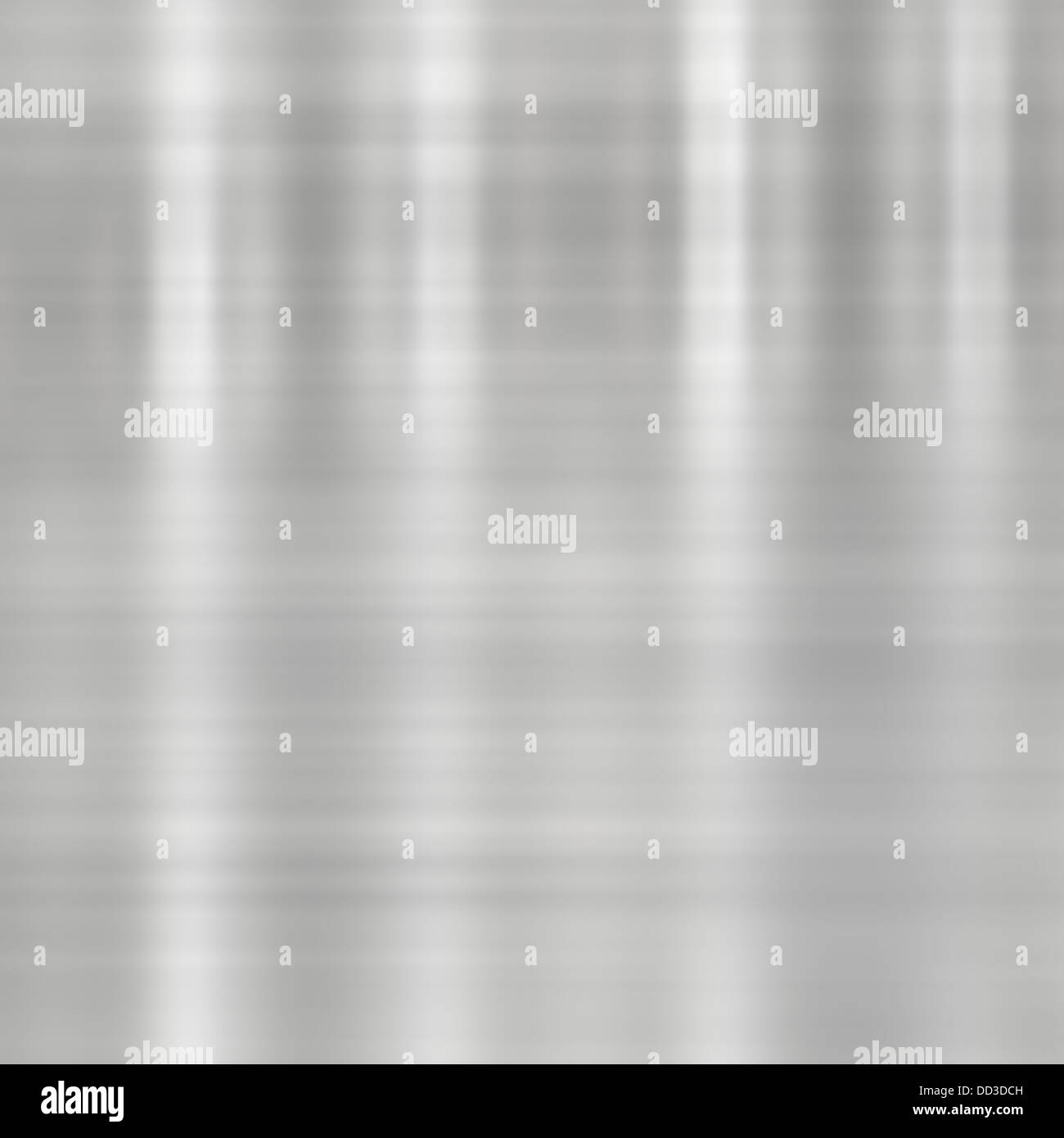 Metal background or texture of bright steel plate with reflections ...