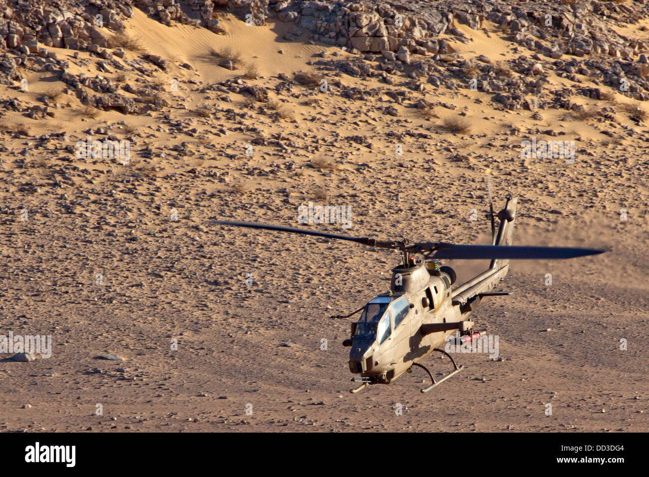 Israeli Air force (IAF) helicopter, Bell AH-1 Cobra in flight Stock Photo - Alamy