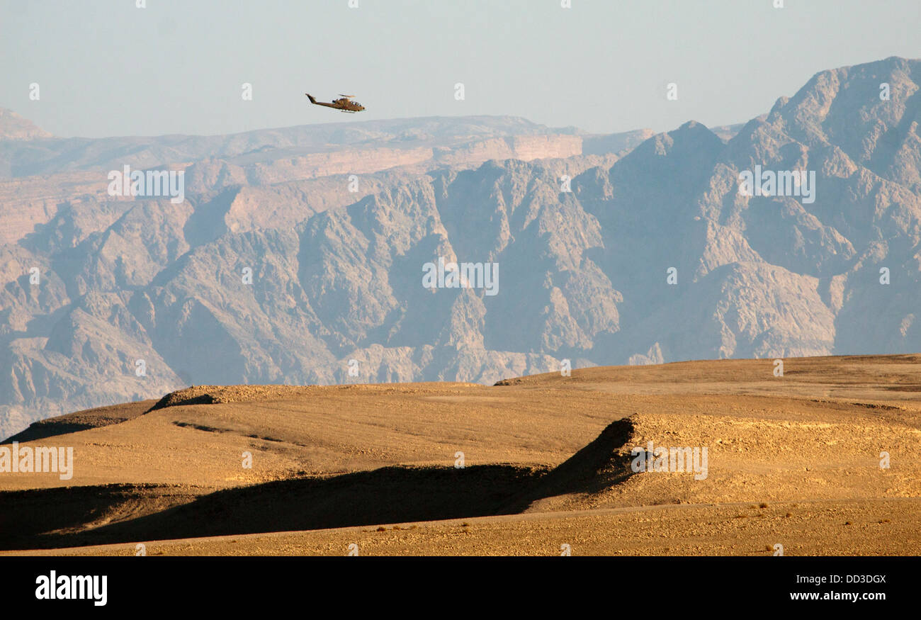 Israeli Air force (IAF) helicopter, Bell AH-1 Cobra in flight Stock Photo - Alamy
