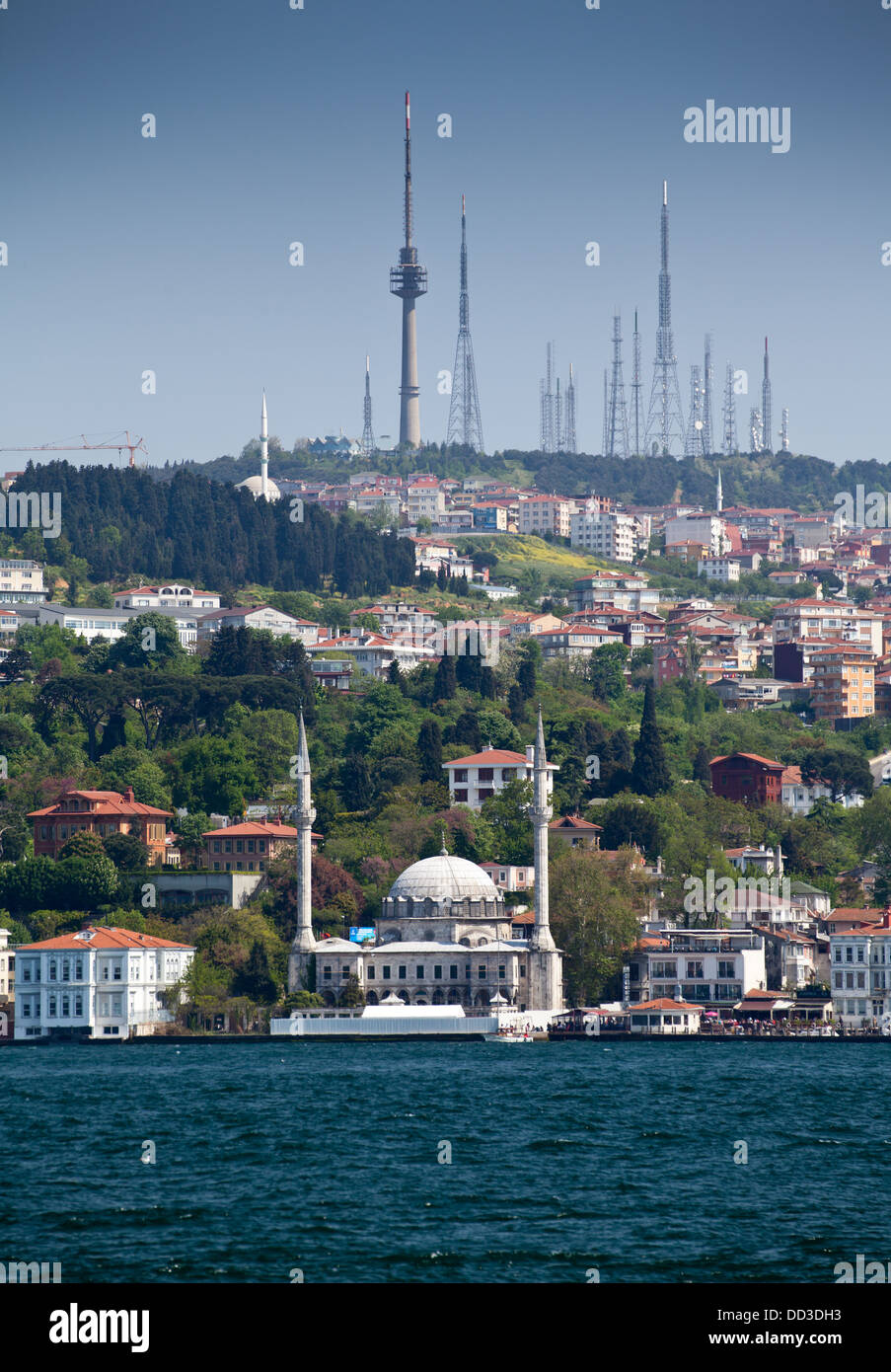 The Bosporus straight coastline in Istanbul, Turkey Stock Photo - Alamy