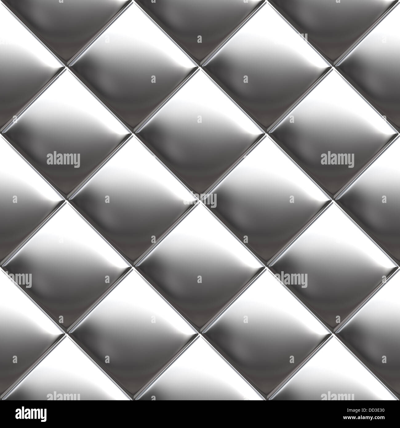 Checked metal aluminum pattern background or texture Stock Photo - Alamy