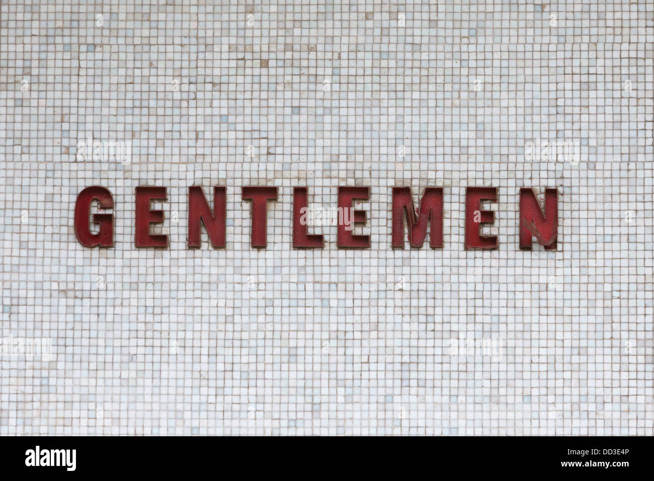 Gentlemen Sign