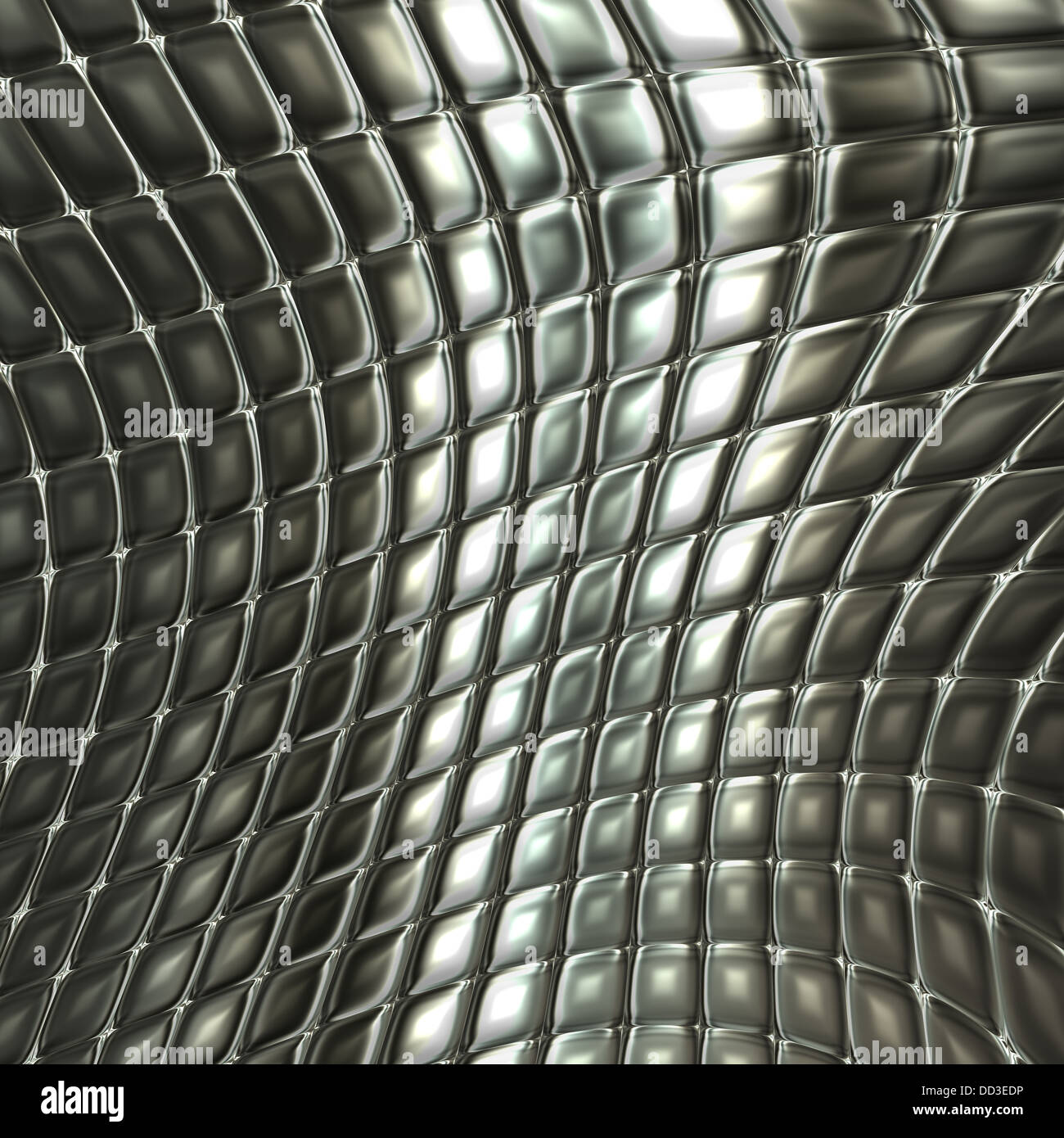 Dark metal checked pattern background Stock Photo - Alamy