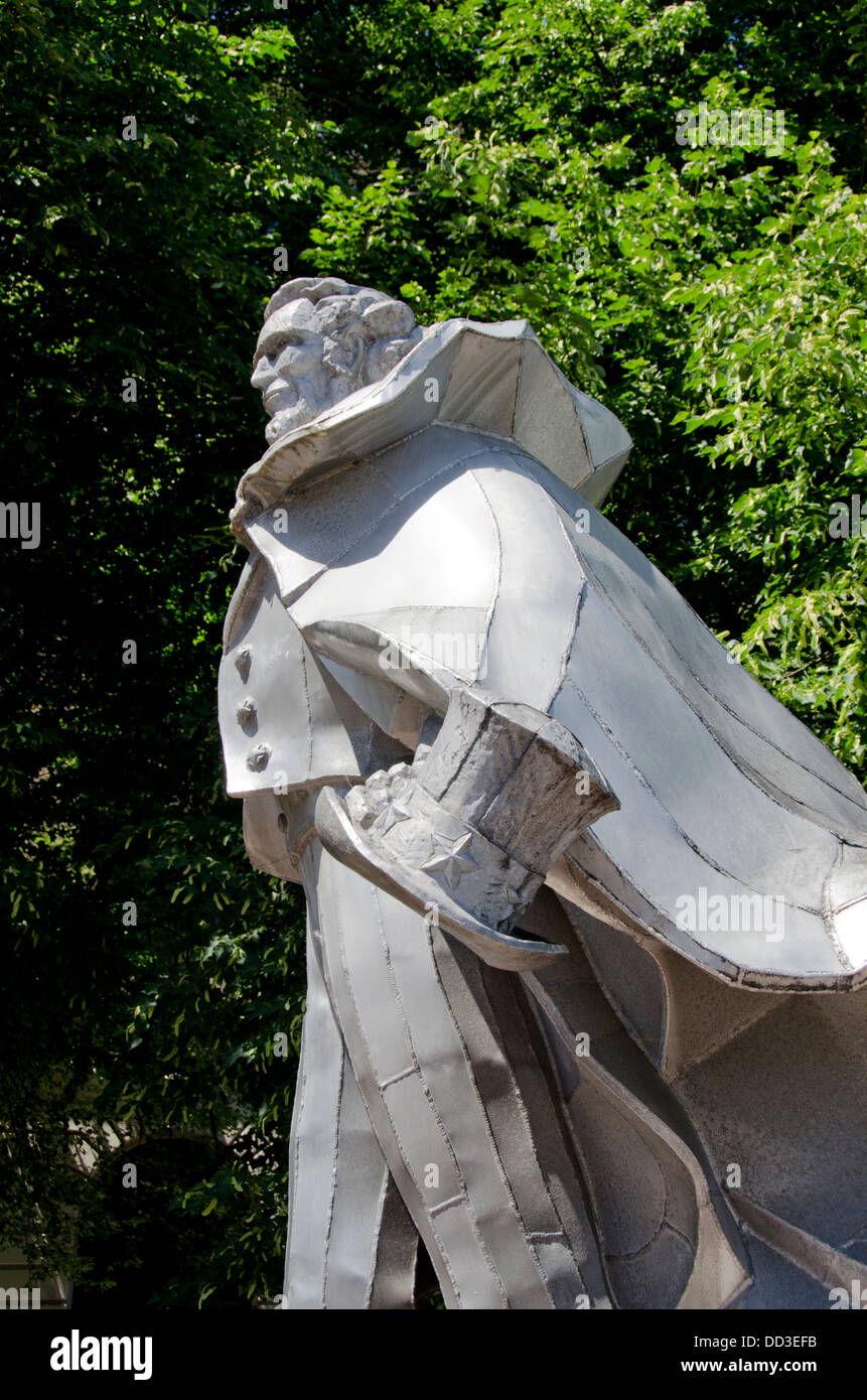 New York, Troy. Home to "Uncle Sam", Uncle Sam statue Stock Photo - Alamy