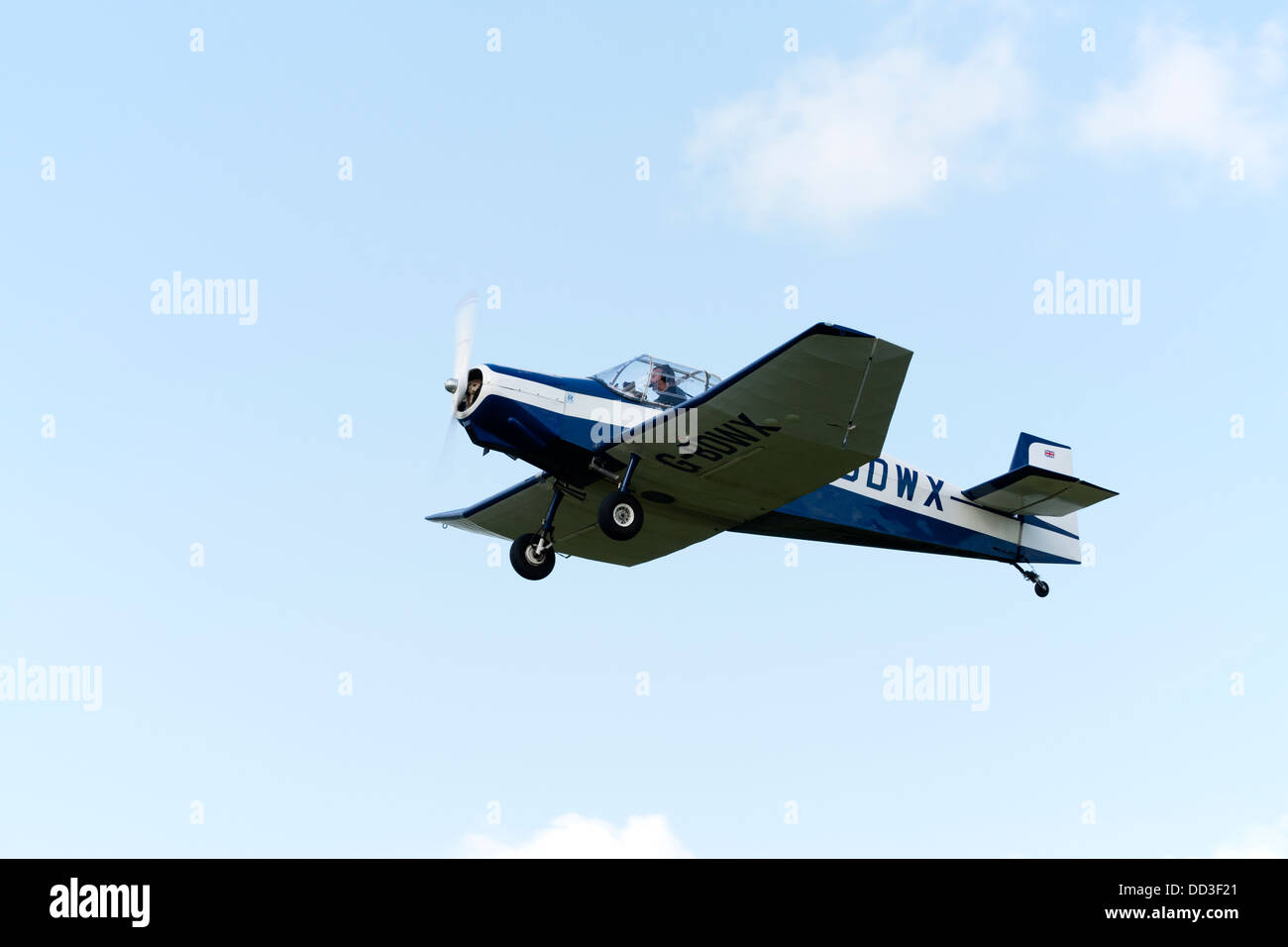 Jodel D120A Paris-Nice G-BDWX in flight after take-off from Breighton ...