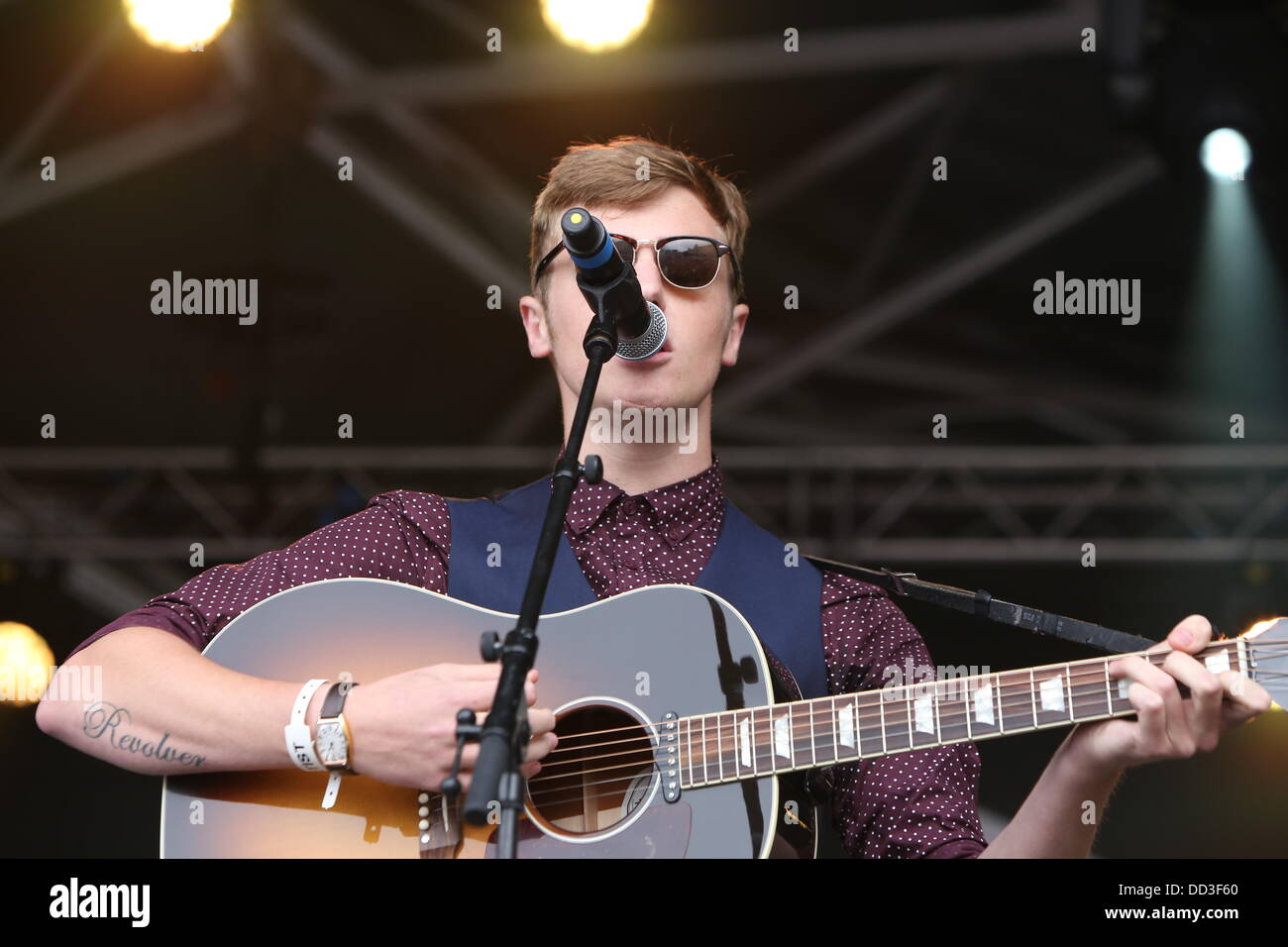 The Hummingbirds performs at the second day of the inaugural Liverpool ...