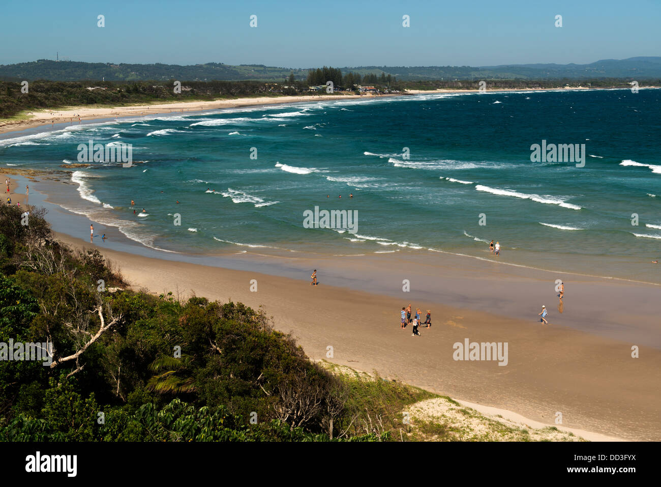 Byron bays main beach hi-res stock photography and images - Alamy