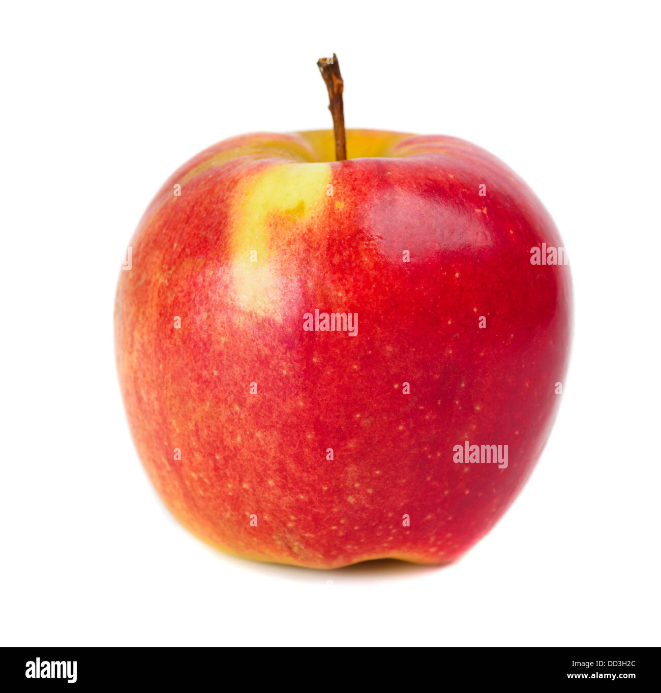Fresh red yellow apple Cut Out Stock Images & Pictures - Alamy