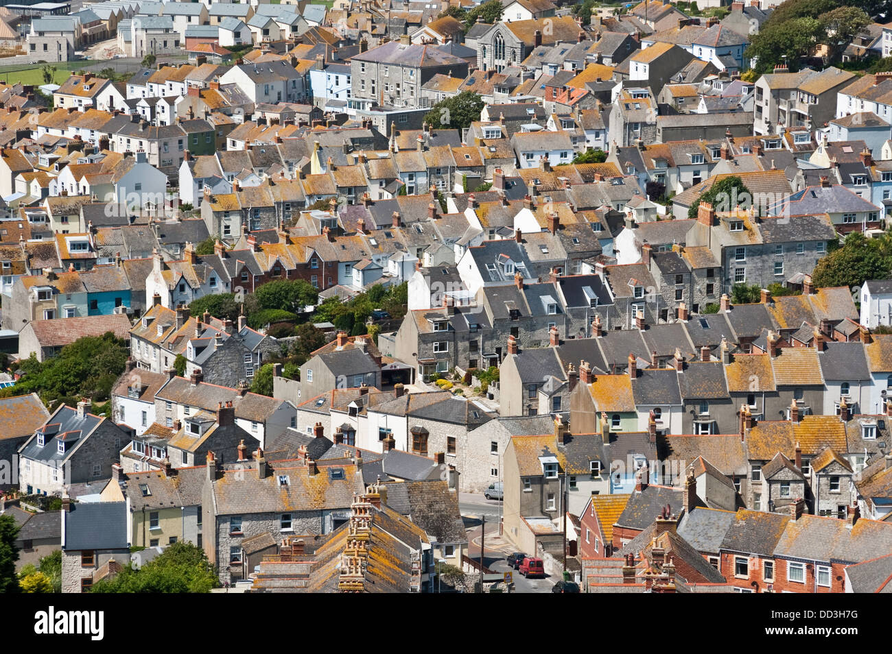 roof tops from above Stock Photo - Alamy