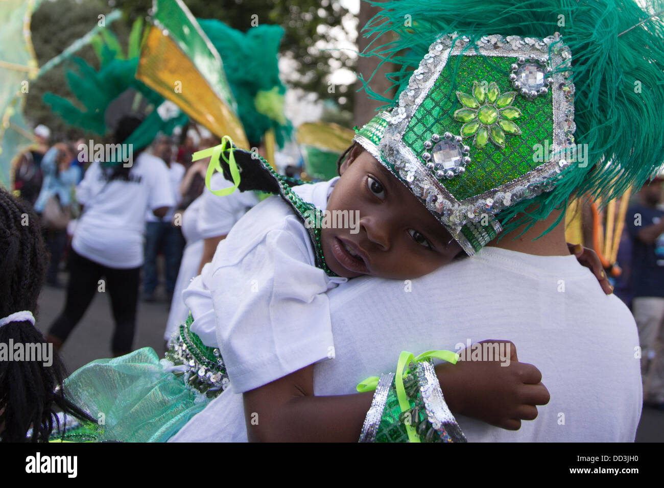 London, UK. 25th Aug, 2013. Notting Hill Carnival 2013, Children's Day ...