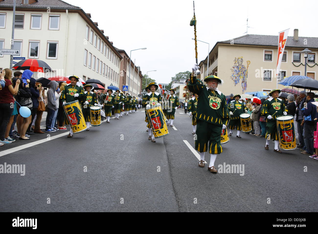 Fanfaren corps der nibelungenstadt worms am rhein hi-res stock ...