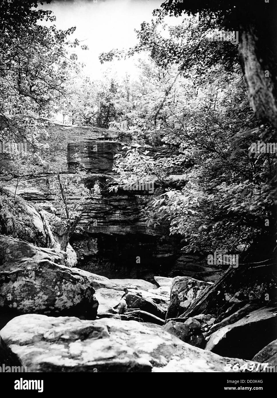 Upper falls view Black and White Stock Photos & Images - Alamy