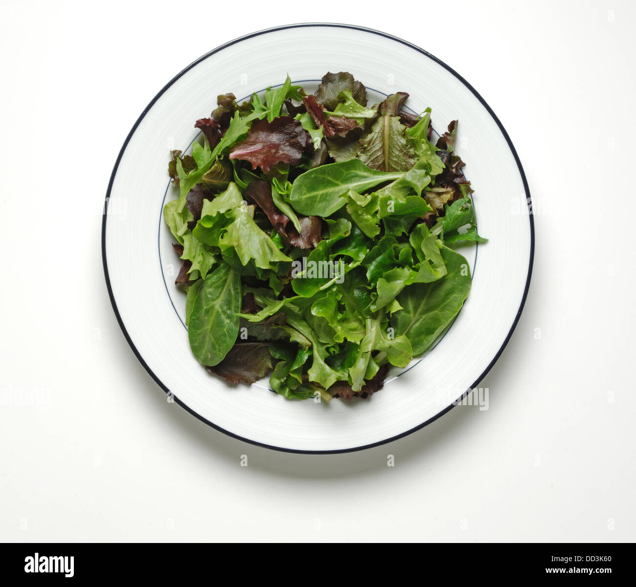 Green round plate hi-res stock photography and images - Alamy