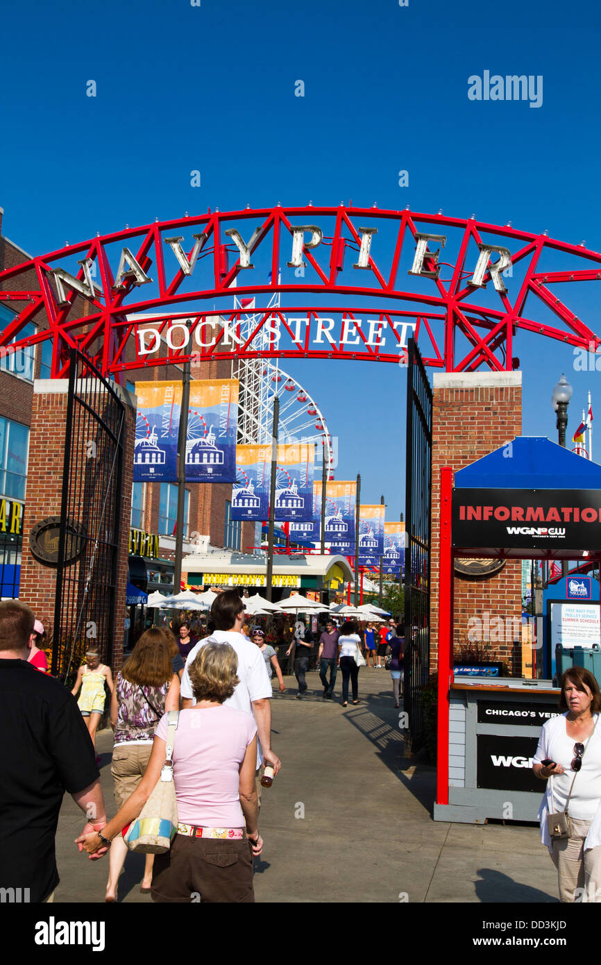 Chicago tourist attractions hi-res stock photography and images - Alamy