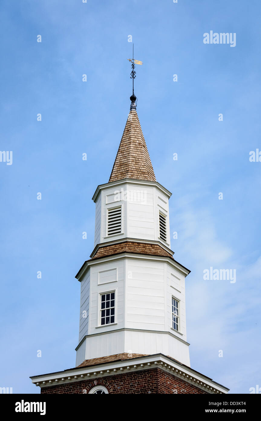 Bruton Parish Church, Duke of Gloucester Street, Colonial Williamsburg ...
