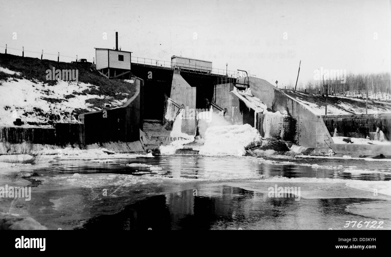 The White River Dam is a key structure for controlling water flow and ...