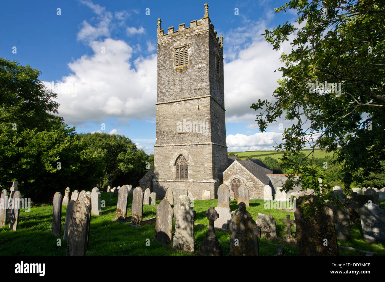 Lanteglos Parish Church(St.Wyllow),Cornwall,UK.Built in the 14th ...
