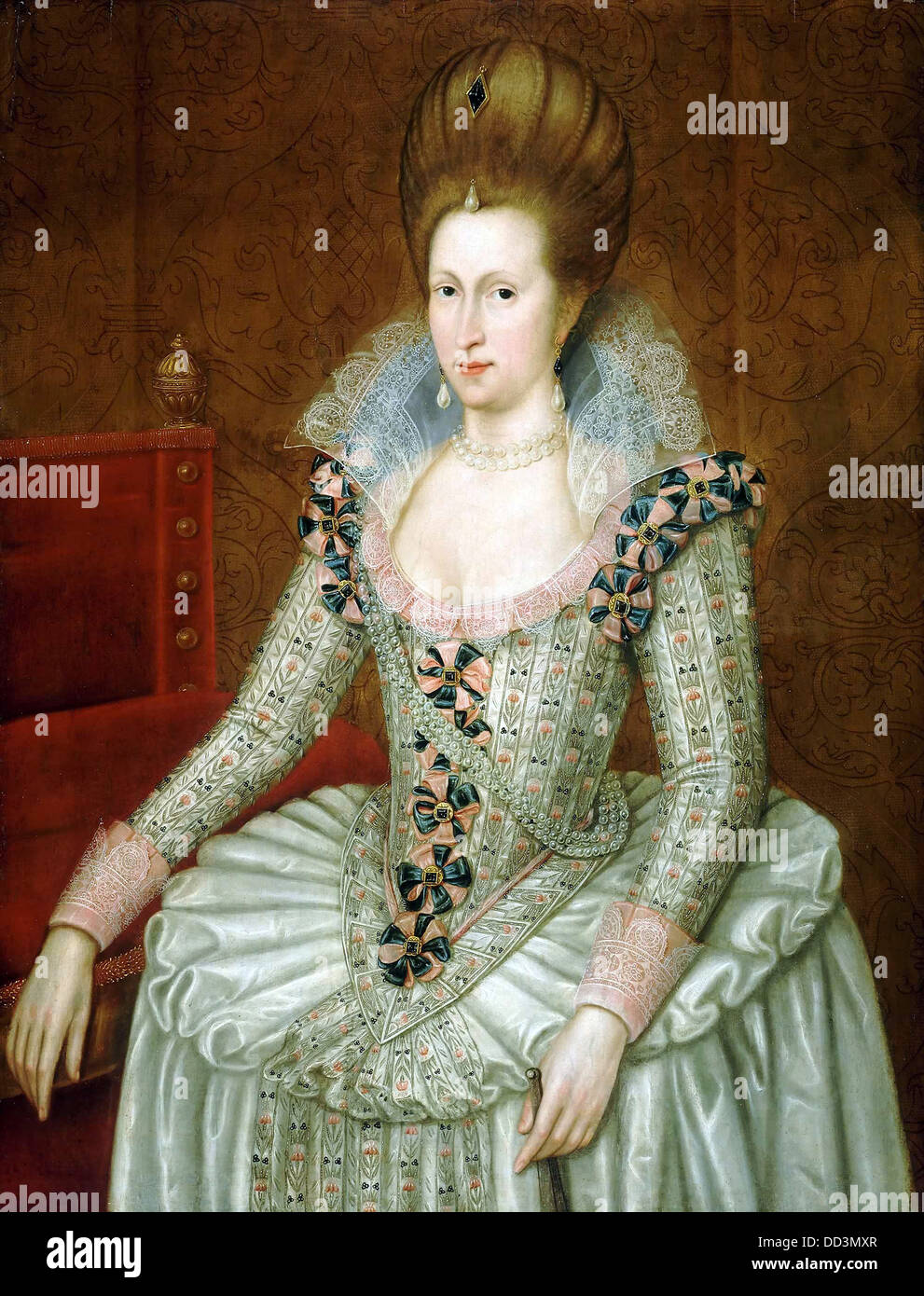Anne of Denmark, queen consort of Scotland, England and Ireland Stock ...
