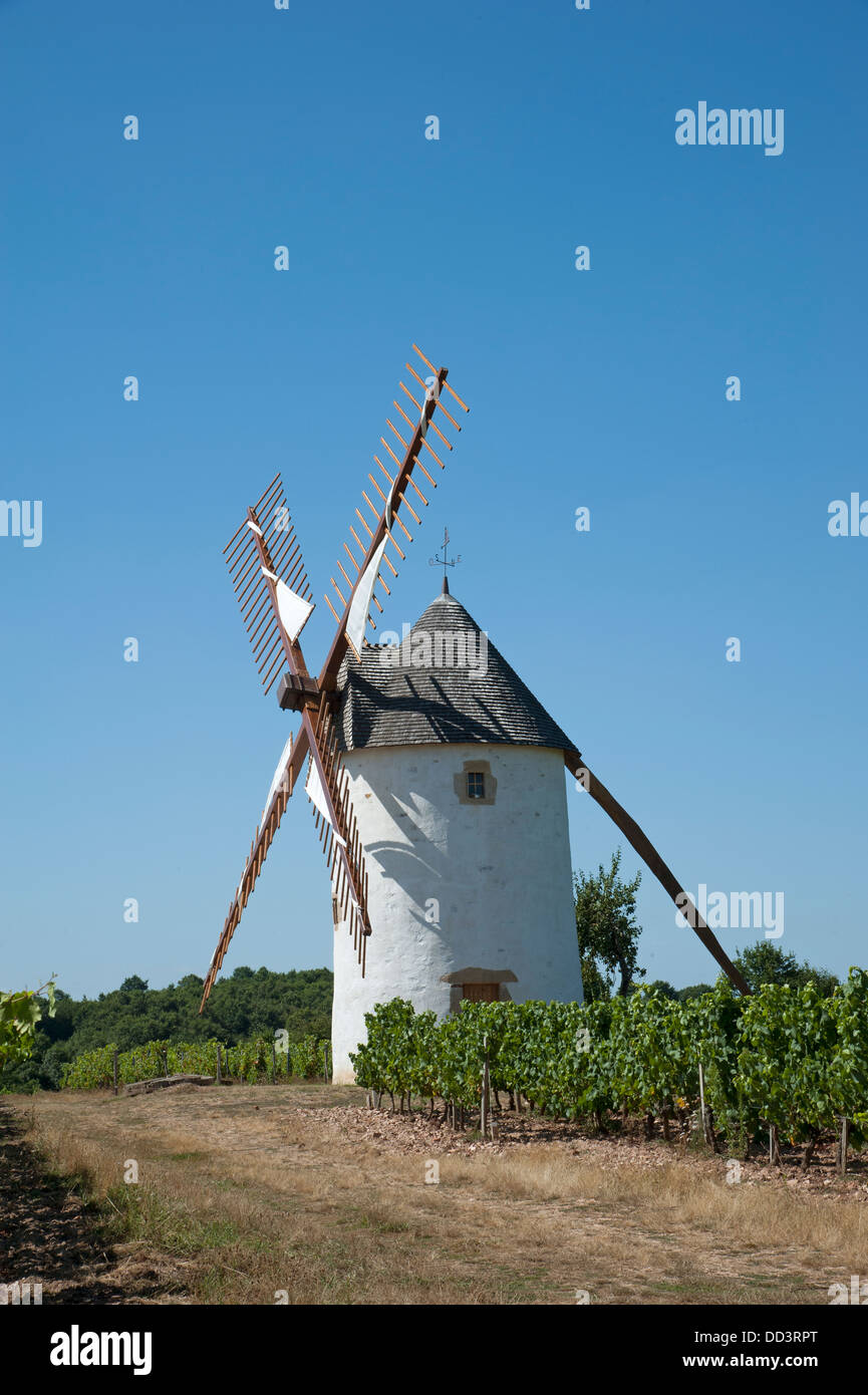 Converted windmill france hi-res stock photography and images - Alamy