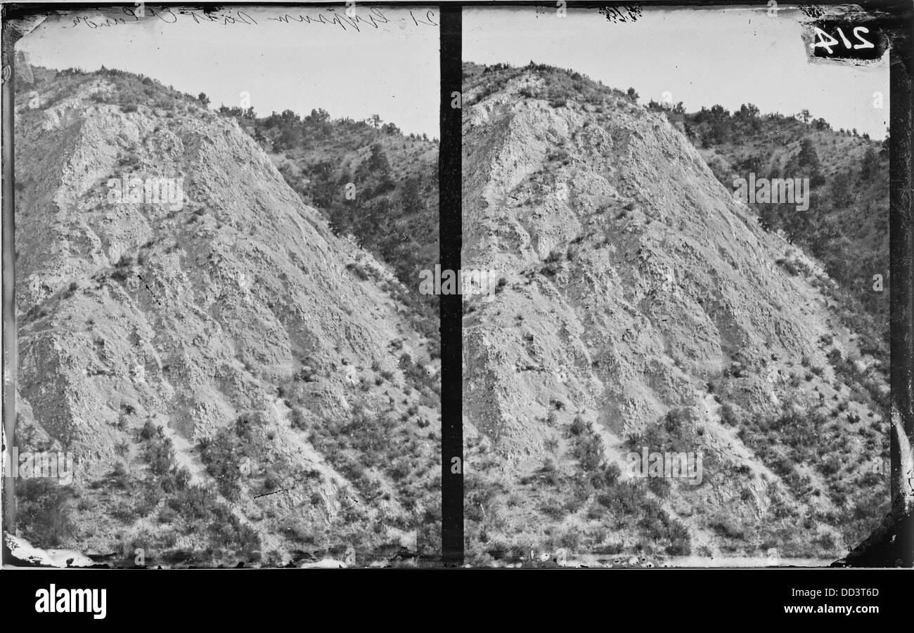 This image depicts Salt Creek Canyon in Utah, located at the foothills ...