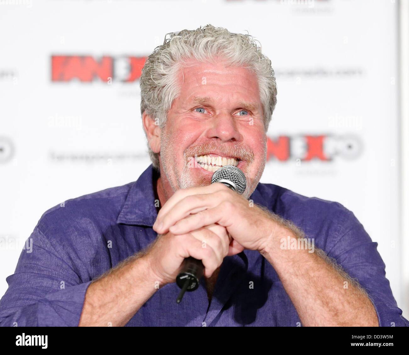 Toronto, ON. 25th Aug, 2013. Ron Perlman at a public appearance for FAN ...